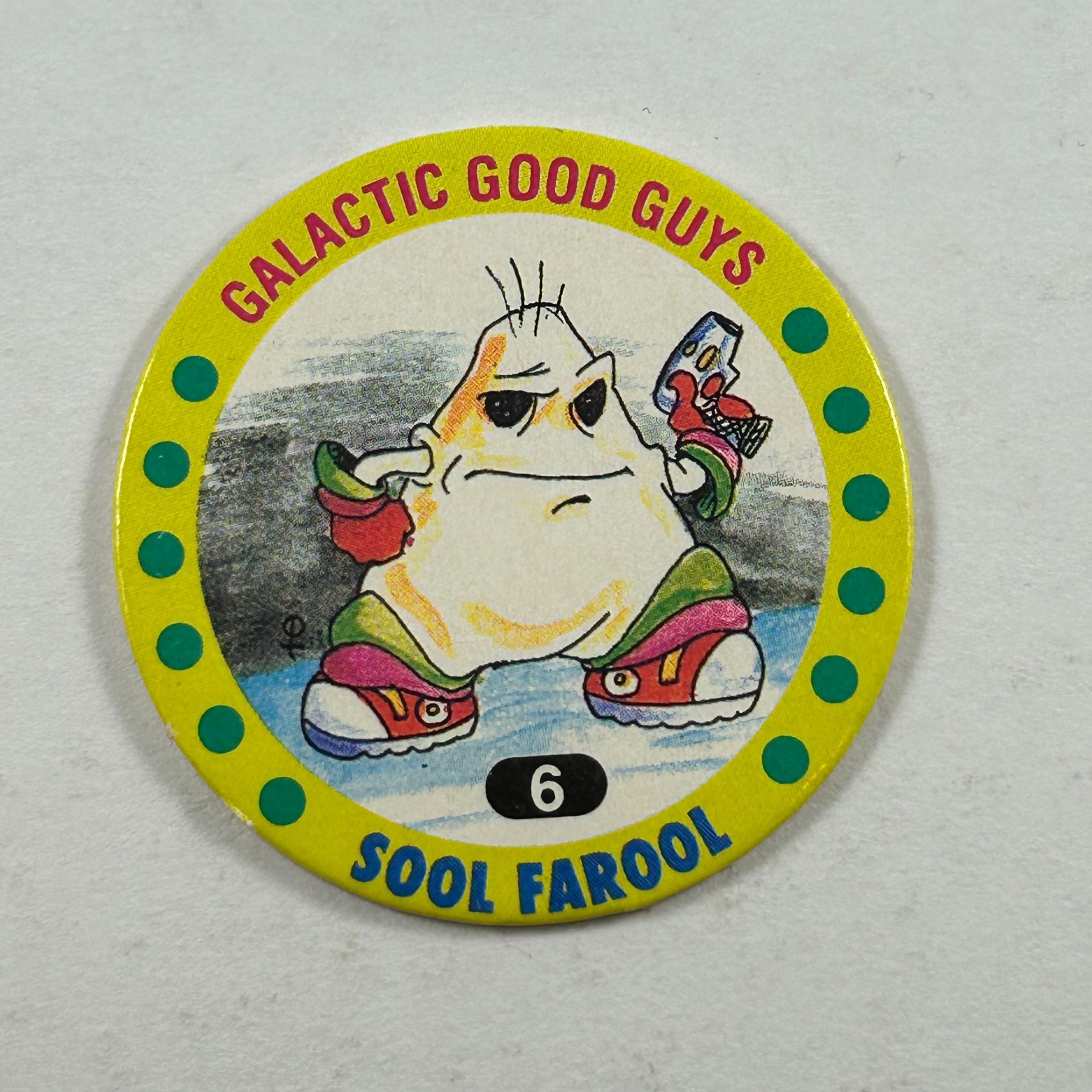 Galactic Good Guys POG #6 Sool Farool Sci FI - 115
