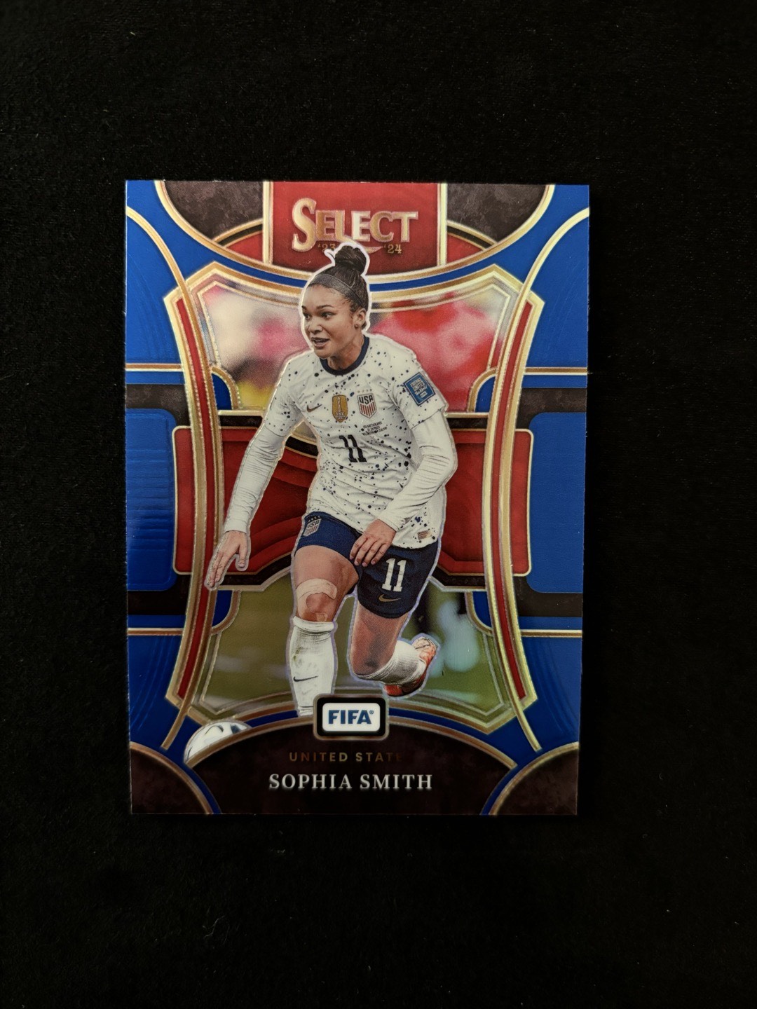Sophia Smith 2023-24 Panini FIFA Select Blue USWNT