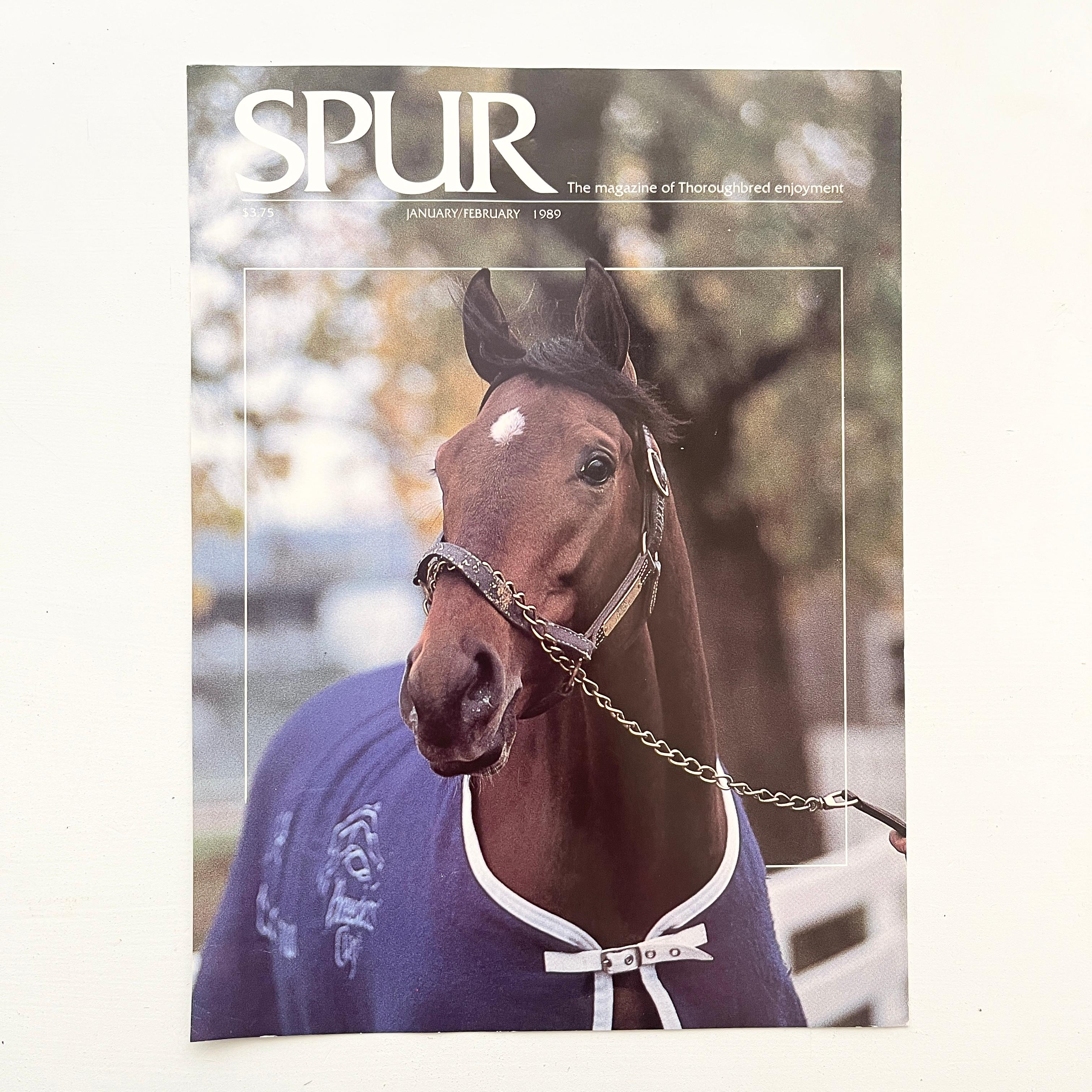 Alysheba Horse Racing MAGAZINE COVER Ephemera 1988 Breeders Cup ...