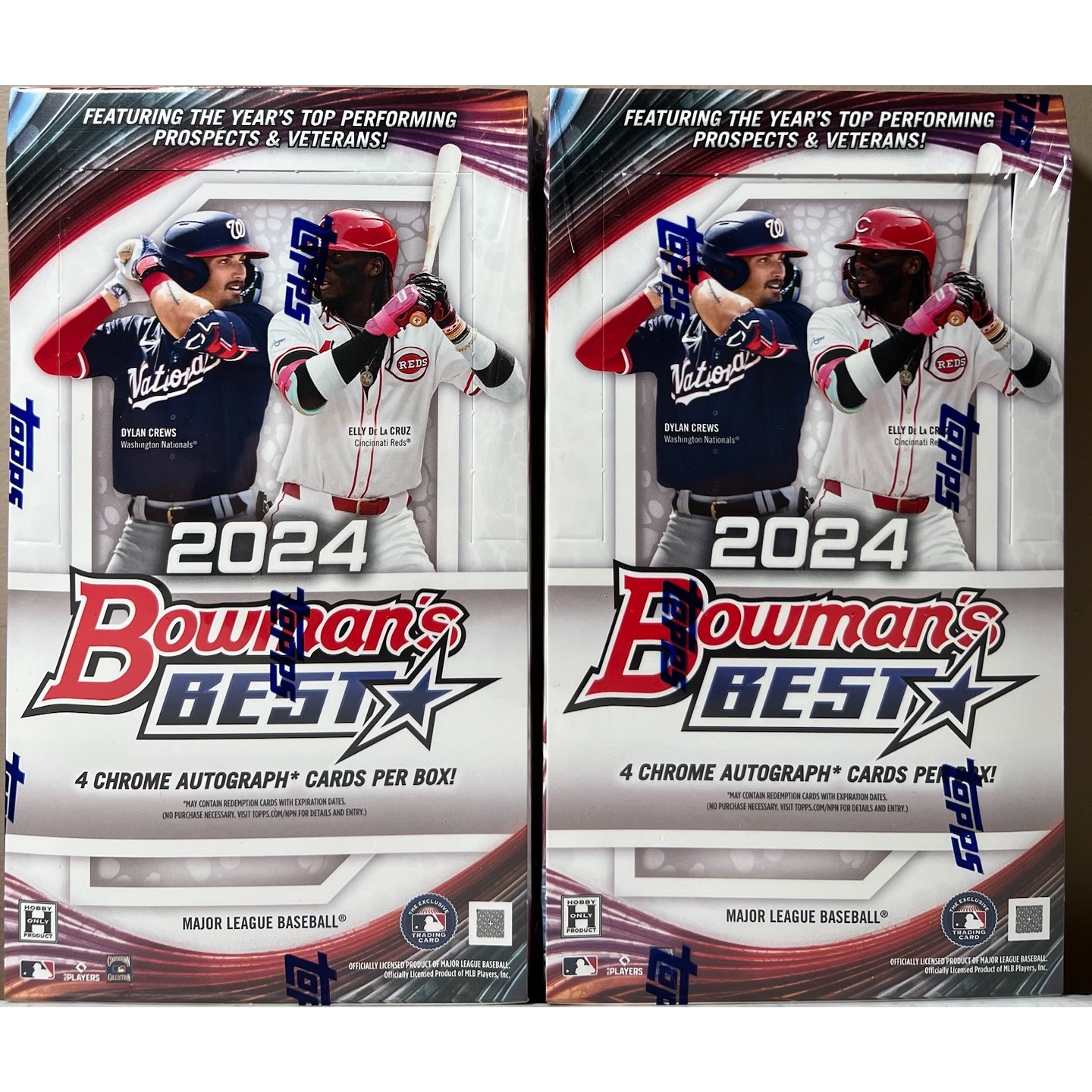 2024 Bowman’s Best Baseball 2 Box Live Team Rip #4 MBB1002 (stacked ...