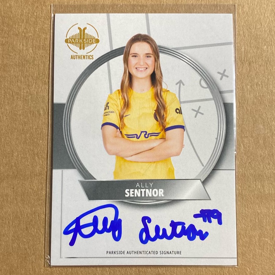 Ally Sentnor Parkside Autograph /399 - NWSL Utah Royals Women’s Soccer