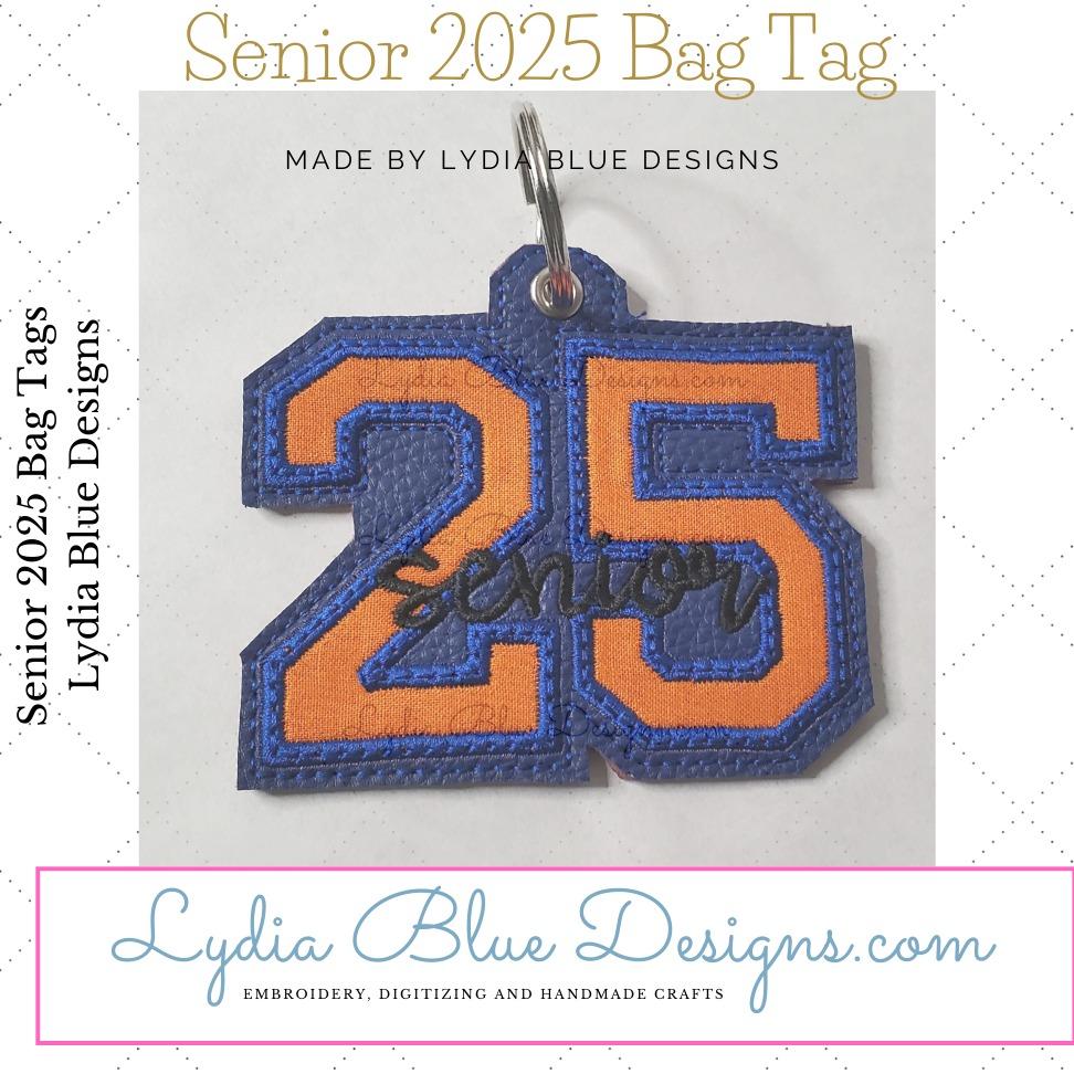Senior 2025 Bag Tag