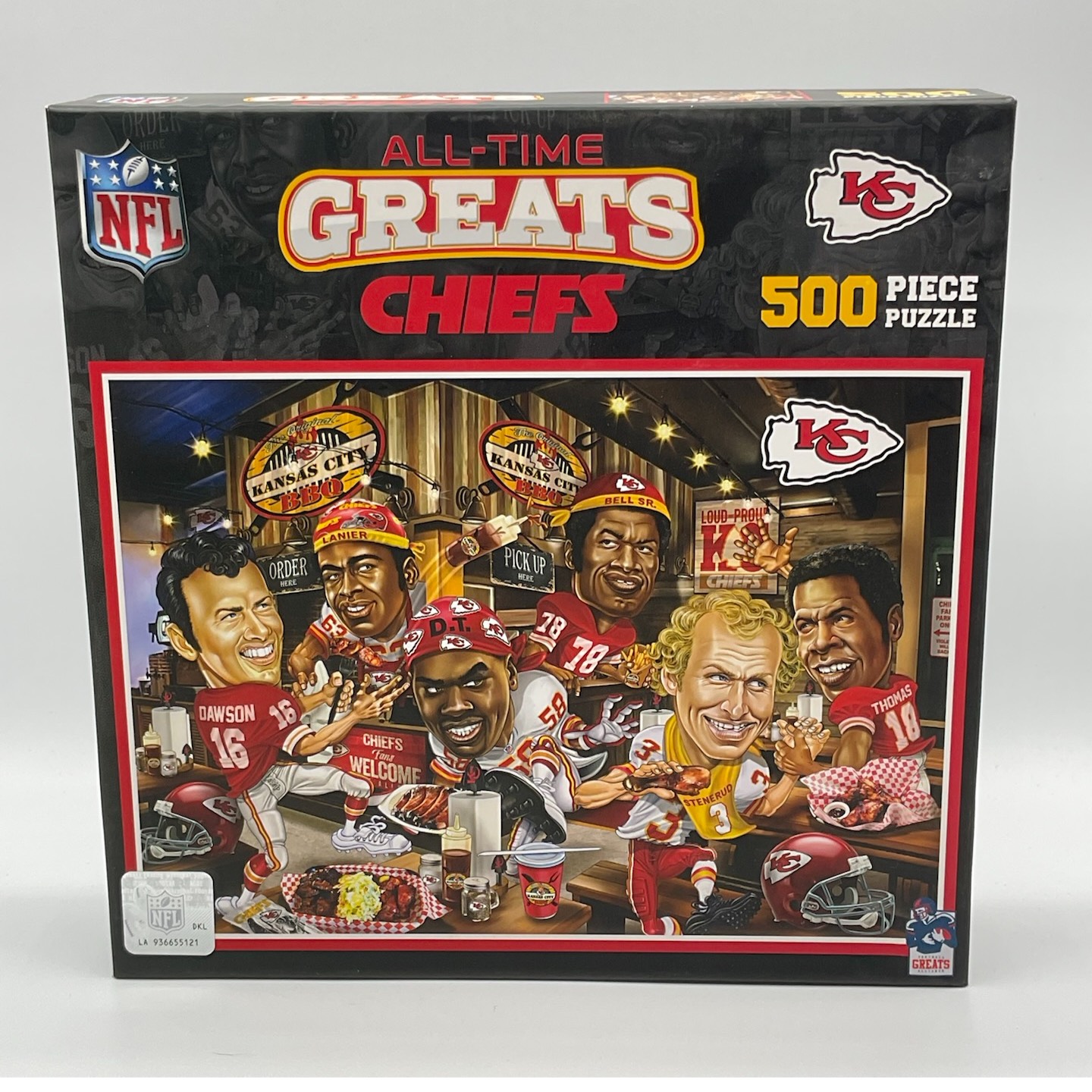 NFL All-time Greats Chiefs Puzzle