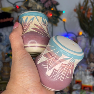 Signed Native American S&P Shakers