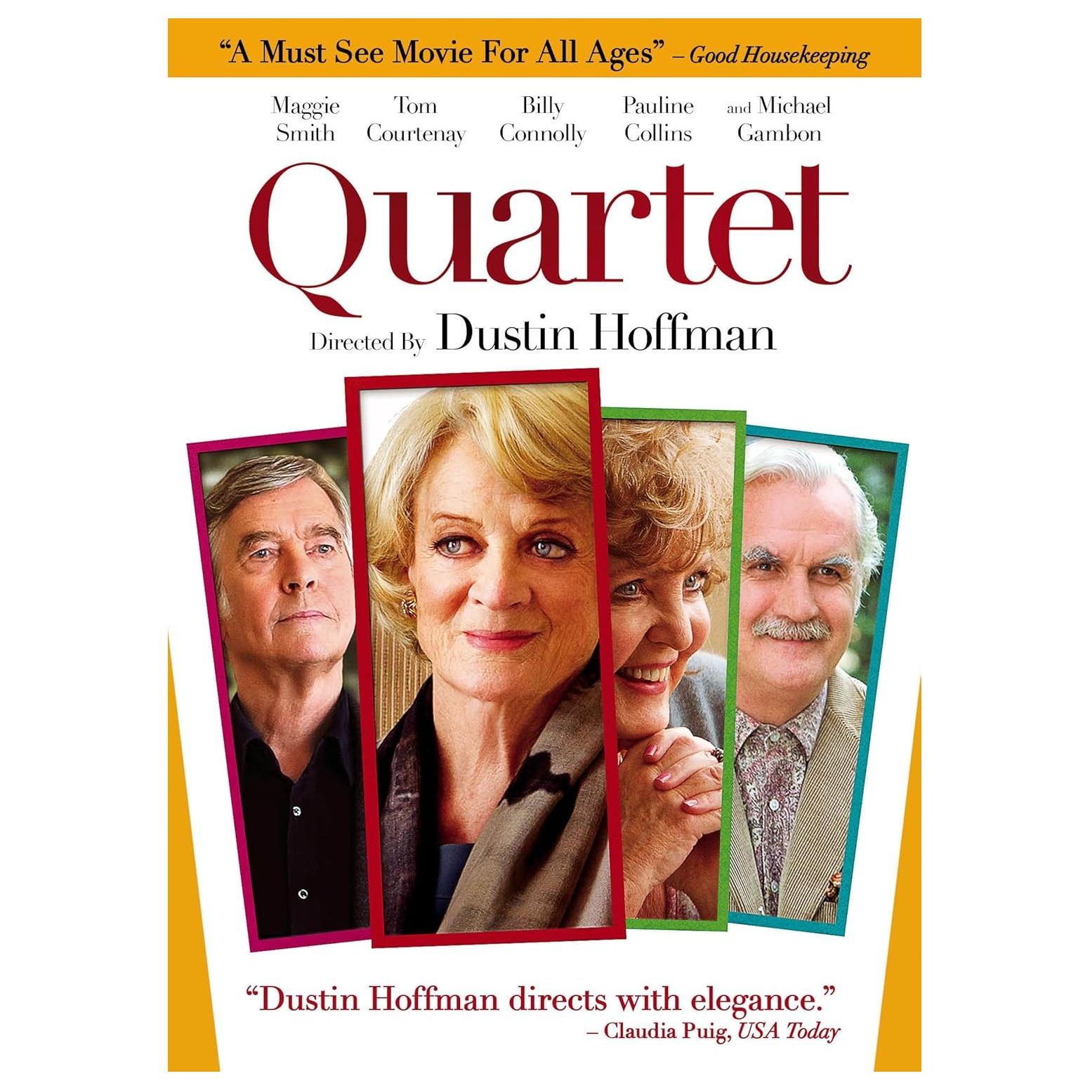 Quartet DVD - Directed by Dustin Hoffman NEW Sealed