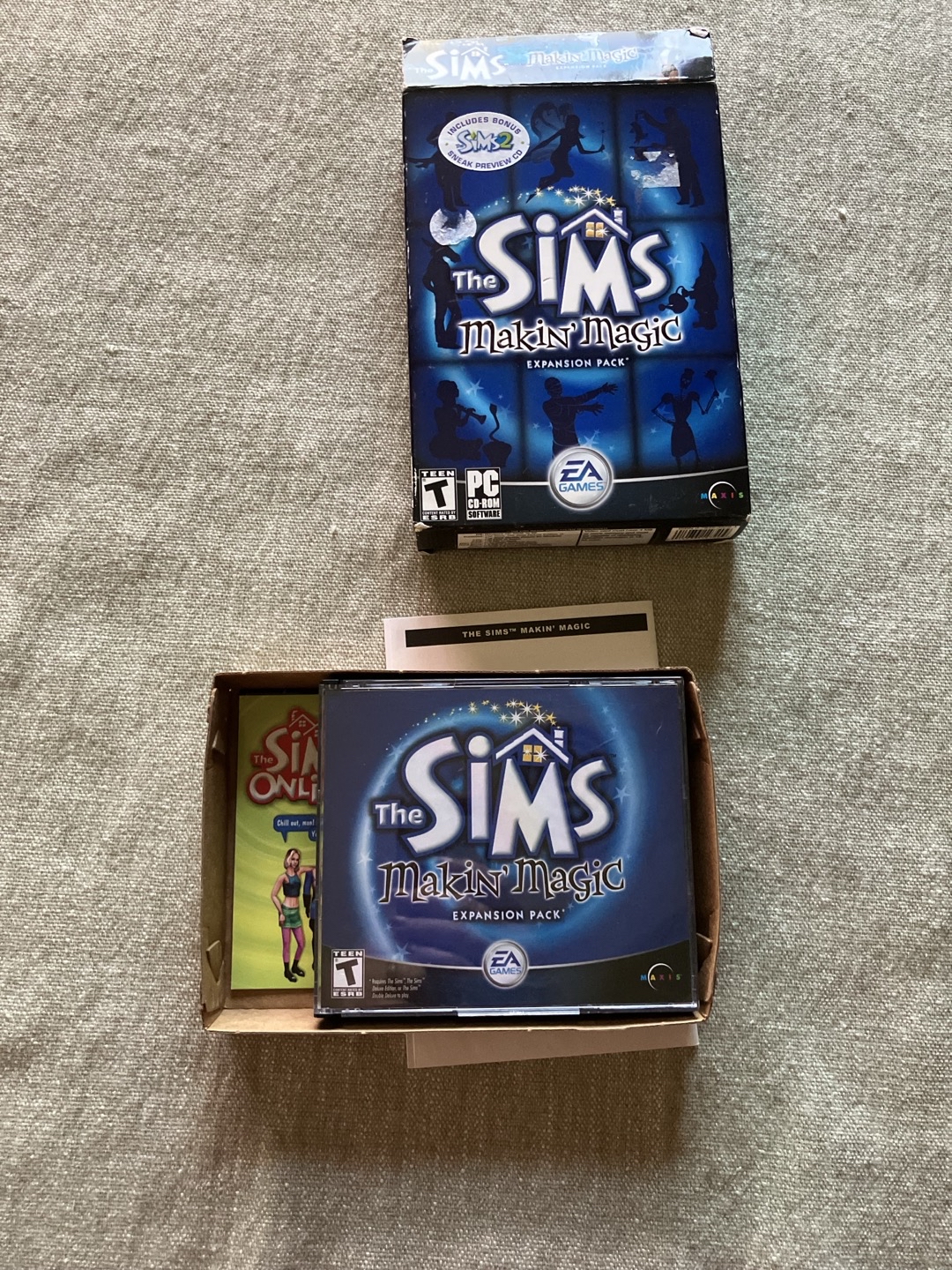 The Sims Makin Magic Expansion Pack 2003 Electronic Arts Simulation ...