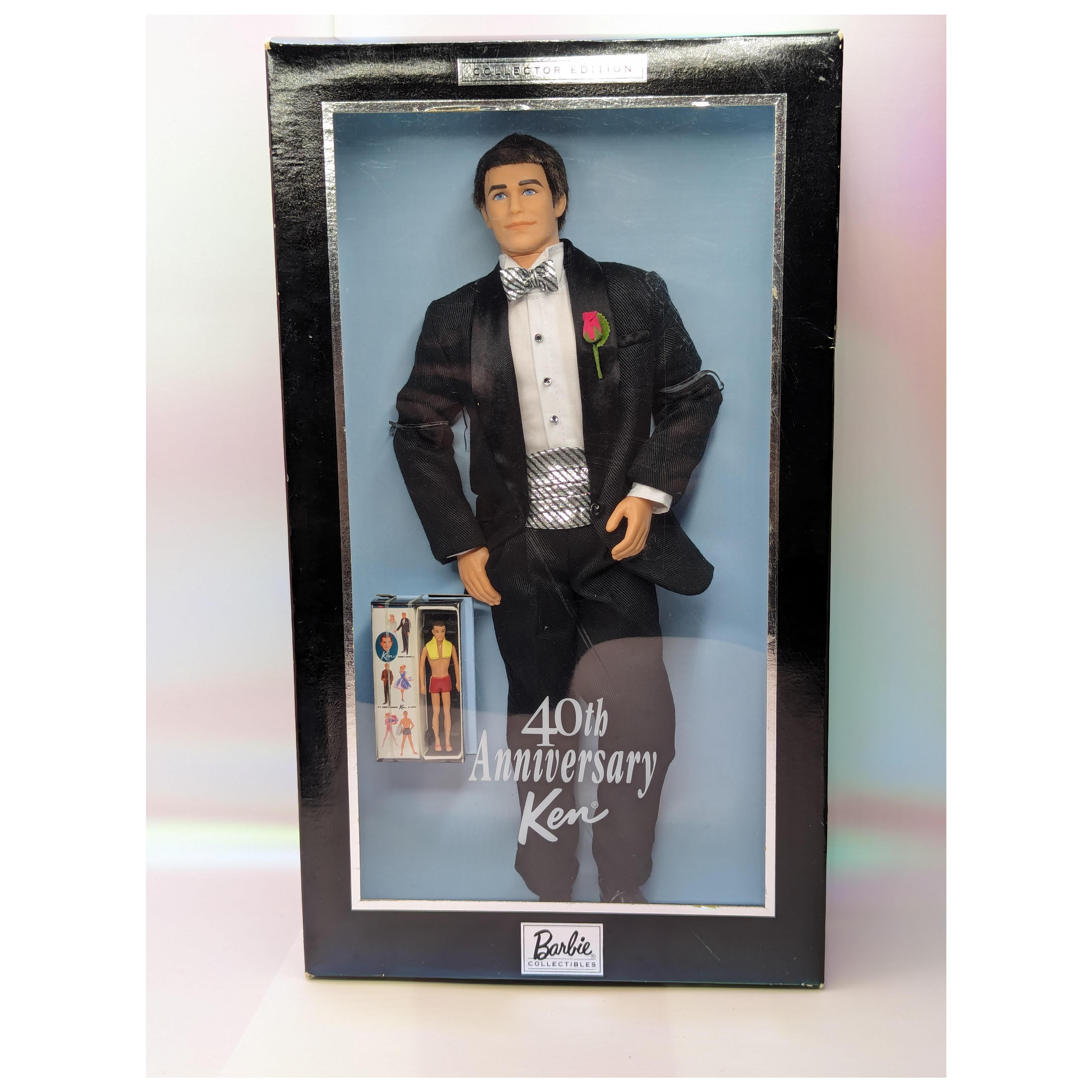 Barbie 40th Anniversary Ken Doll Collector Edition 2001 Mattel #50722