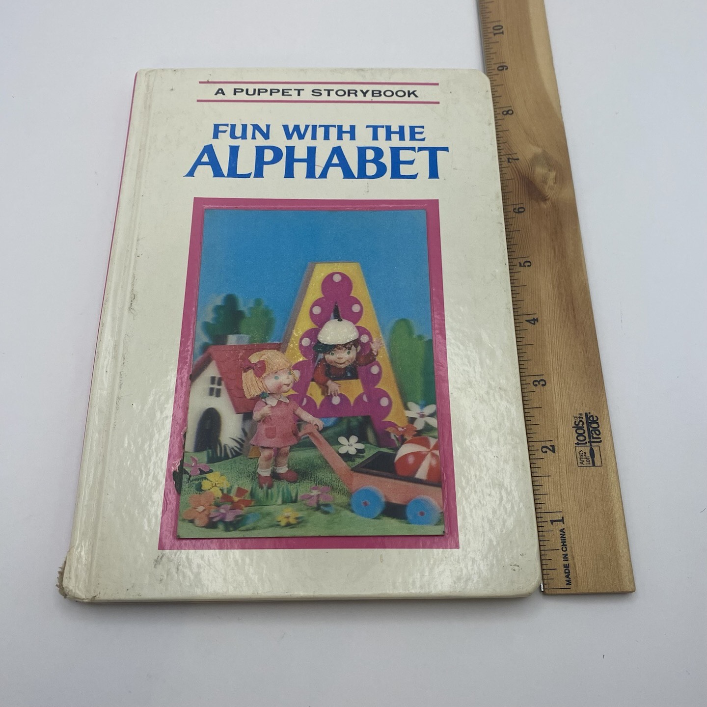Vintage Fun With The Alphabet A Puppet Storybook