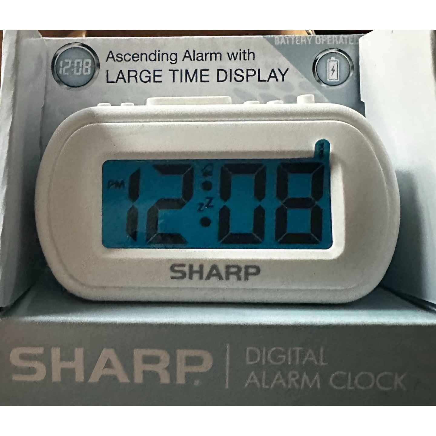 Sharp Digital Alarm Clock