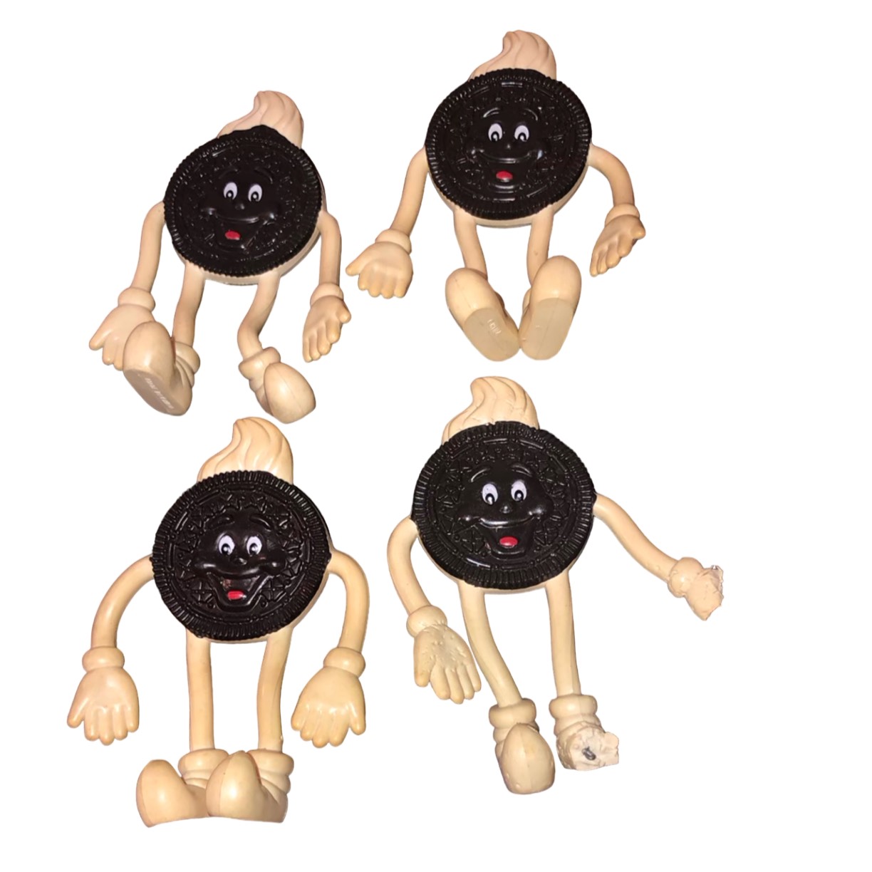 Oreo Cookie Bendable Poseable Vintage Figures