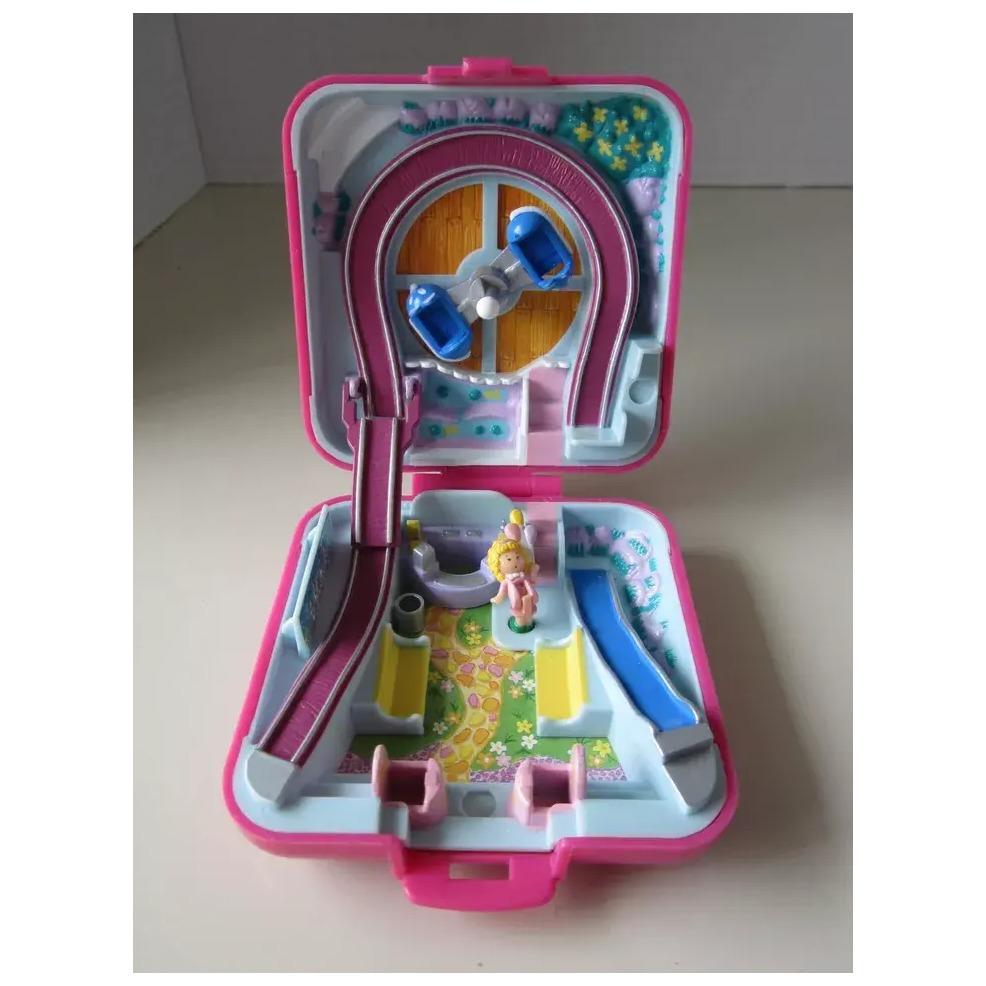 1989 Polly Pocket Polly World Amusement Park Compact Playset with one ...
