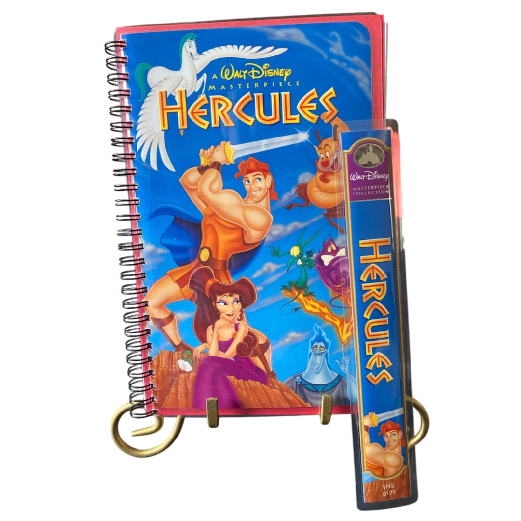Hercules VHS Notebook