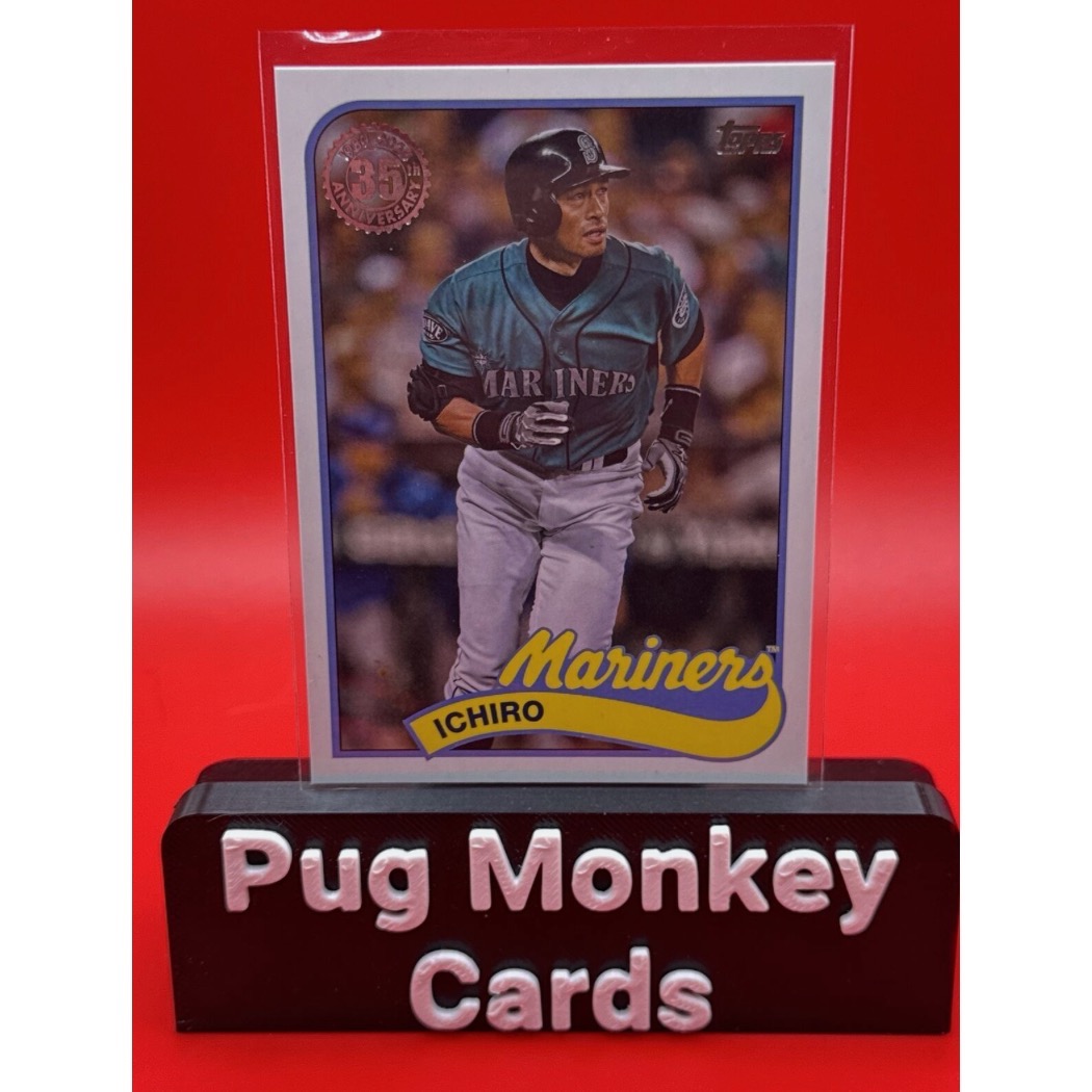 2024 Topps Series 1 Ichiro 1989 TOPPS BASEBALL #89B-42 Seattle Mariners