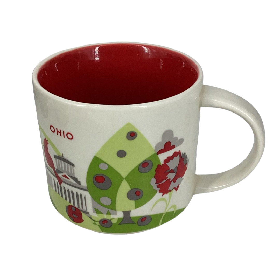 Starbucks You Are Here OHIO MUG 2014