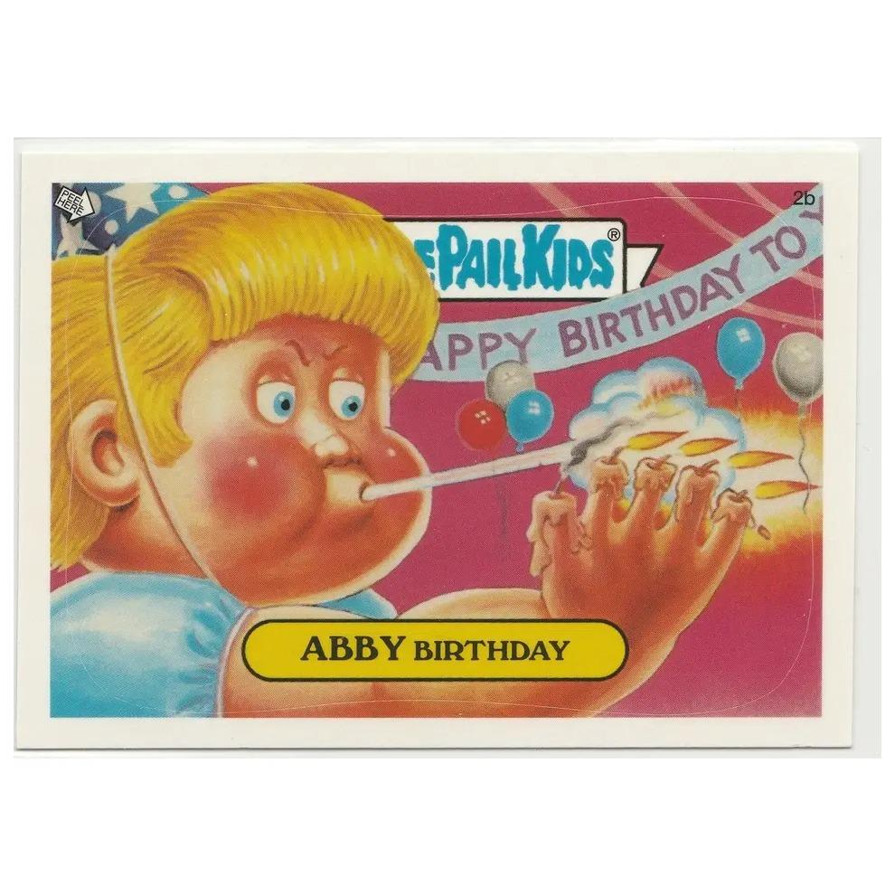 Abby Birthday #2b Garbage Pail Kids GPK 2003 All-New Series 1 ANS1
