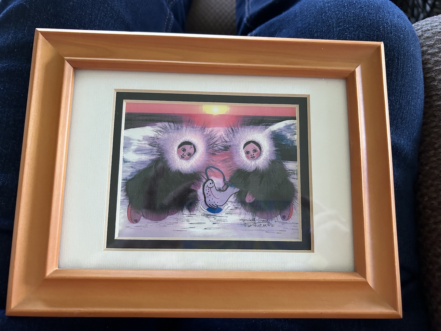 Meribeth Orock Inupiaq Eskimo Art '01