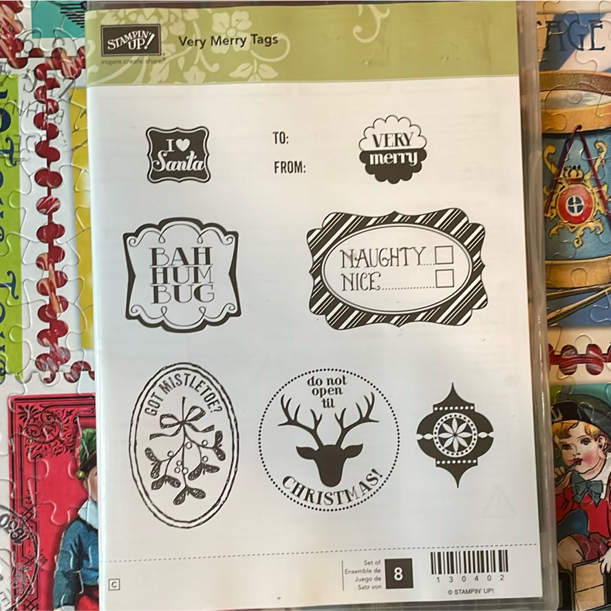 Stampin’ Up Very Merry Tags