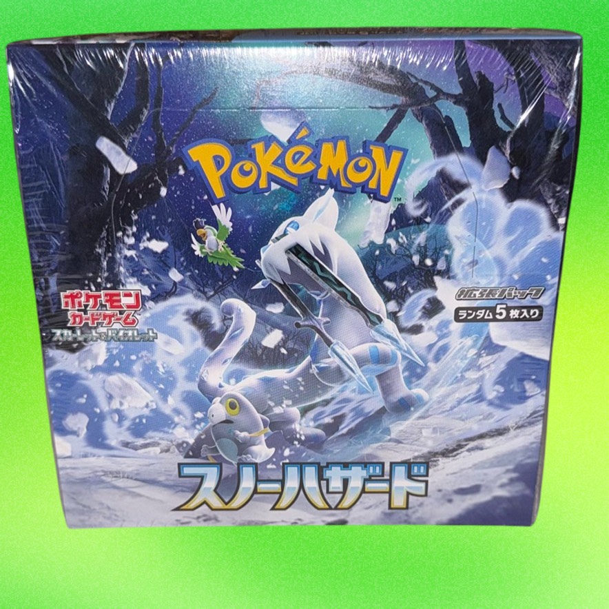 Japanese Pokémon Snow Hazard (Paldea Evolved) Booster Pack Sealed