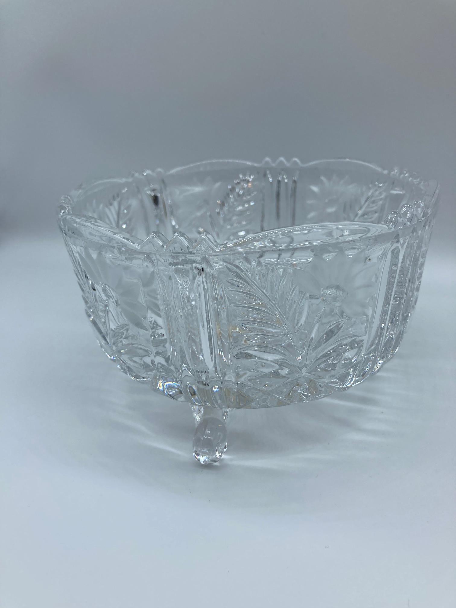 VINTAGE GERMAN CRYSTAL ANNA HUTTE BLEIKRISTALL COLLECTIBLE GLASSWARE