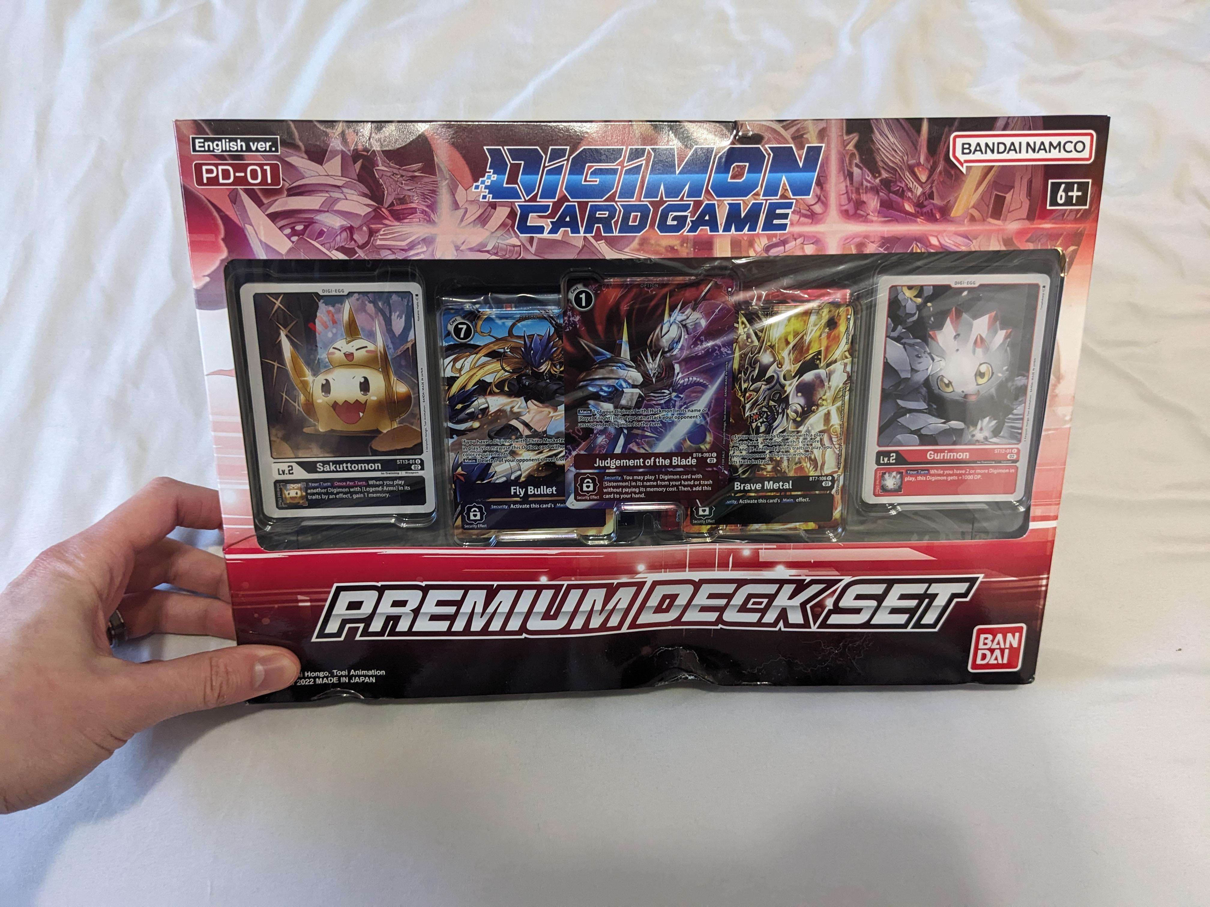 Digimon CCG Premium Deck Set PD01 TCG English NEW SEALED Bandai