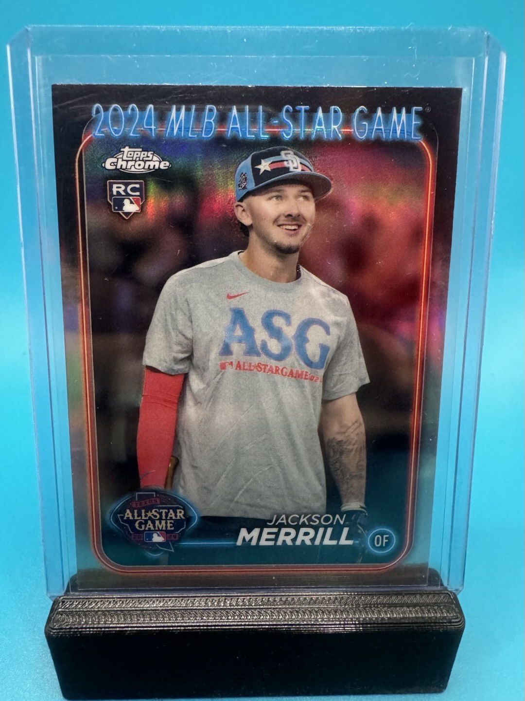 Jackson Merrill Topps Chrome Update ASG Refractor RC San Diego Padres