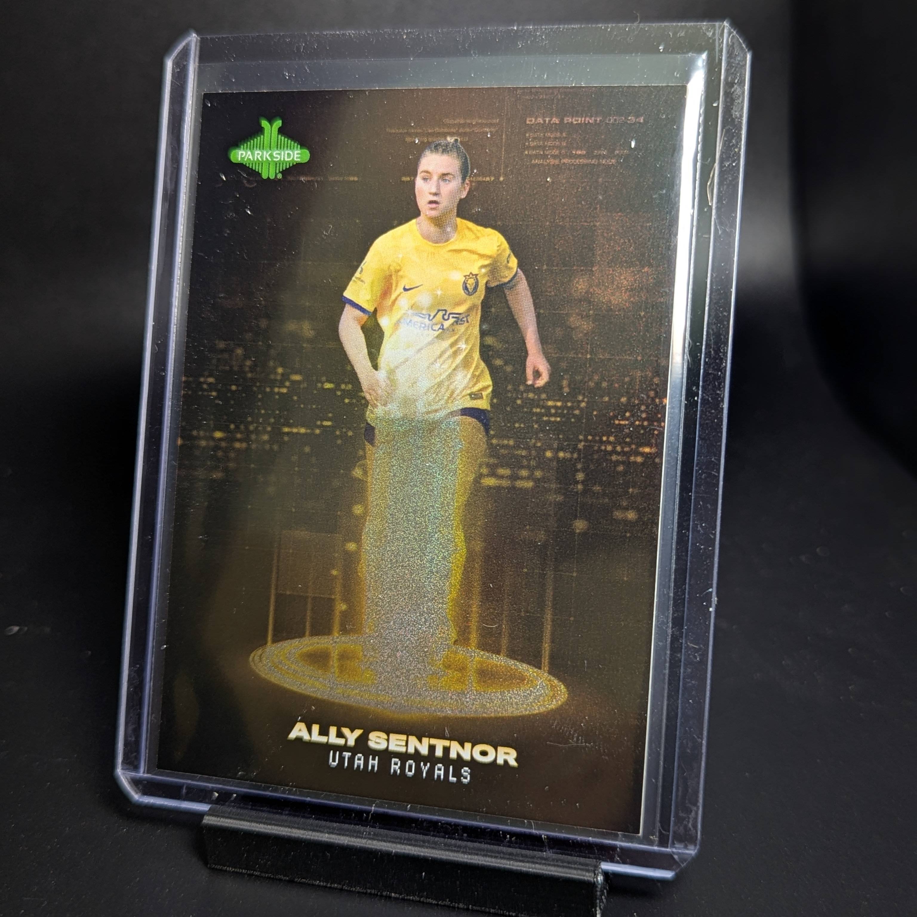 2025 Parkside NWSL Vol 1 Prototype #11 Ally Sentnor Utah Royals