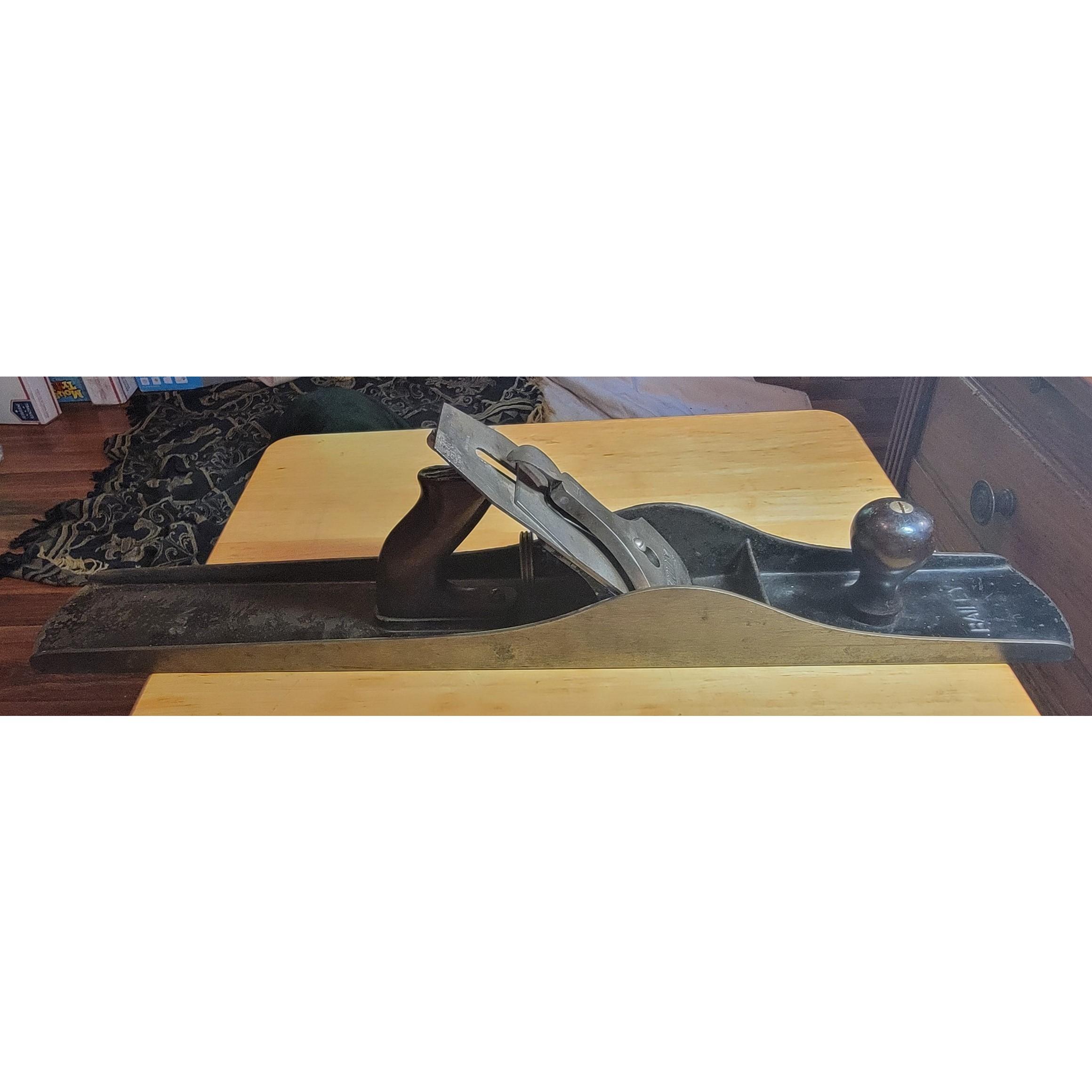 Stanley # 8 Type 14 Hand Plane Corrugated Sole Nice Sweetheart
