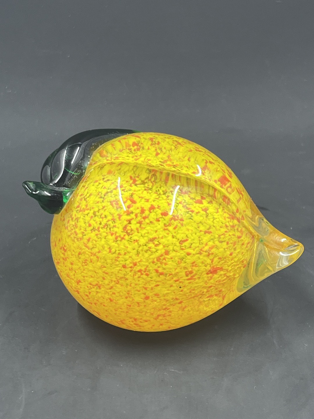 Peach Paperweight