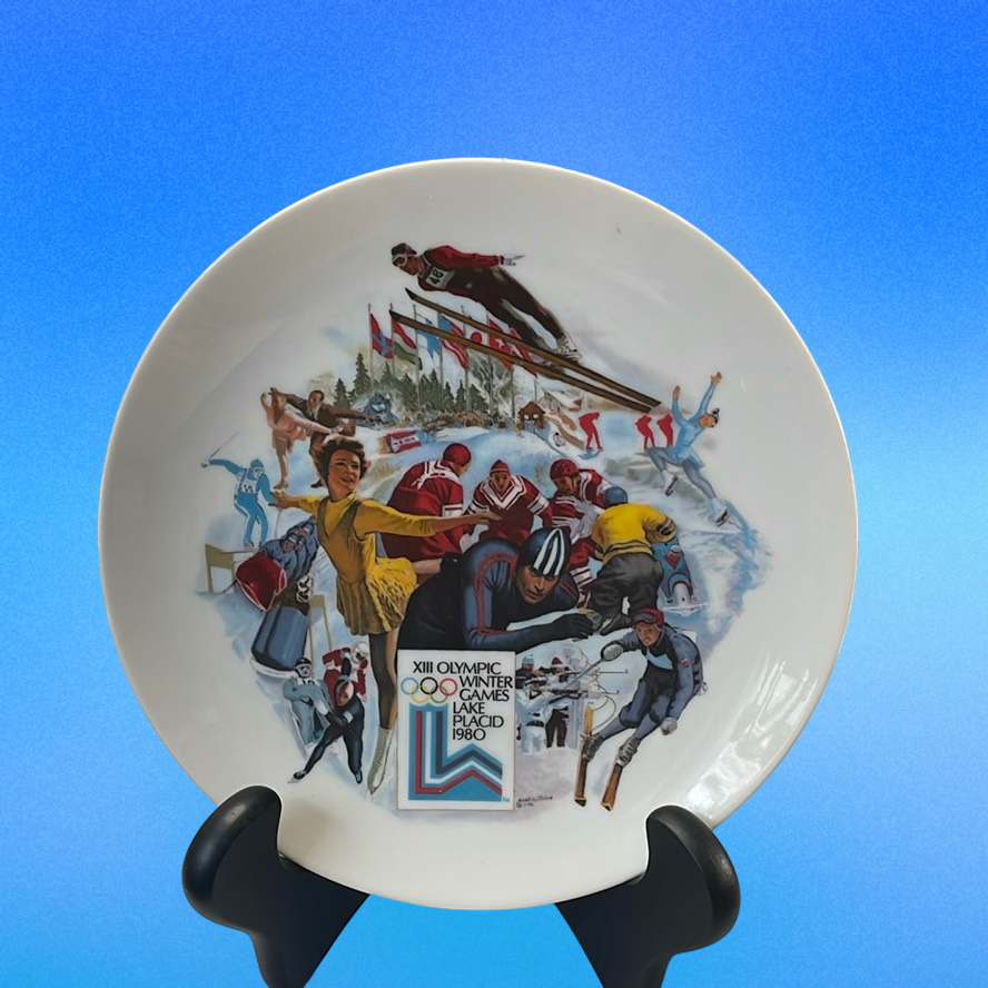 1980 Winter Olympic Plate