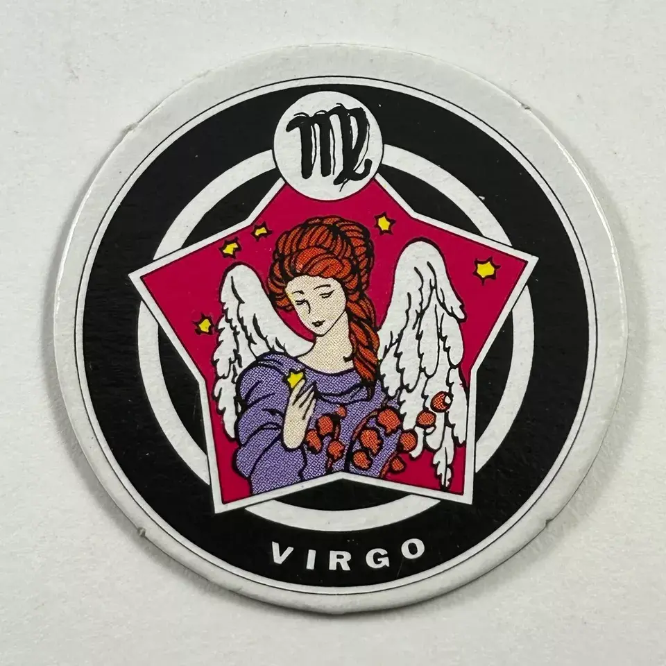 POGs Virgo POG #6 Zodiac Sign Astrology Made in Taiwan R.O.C. Angel - 73