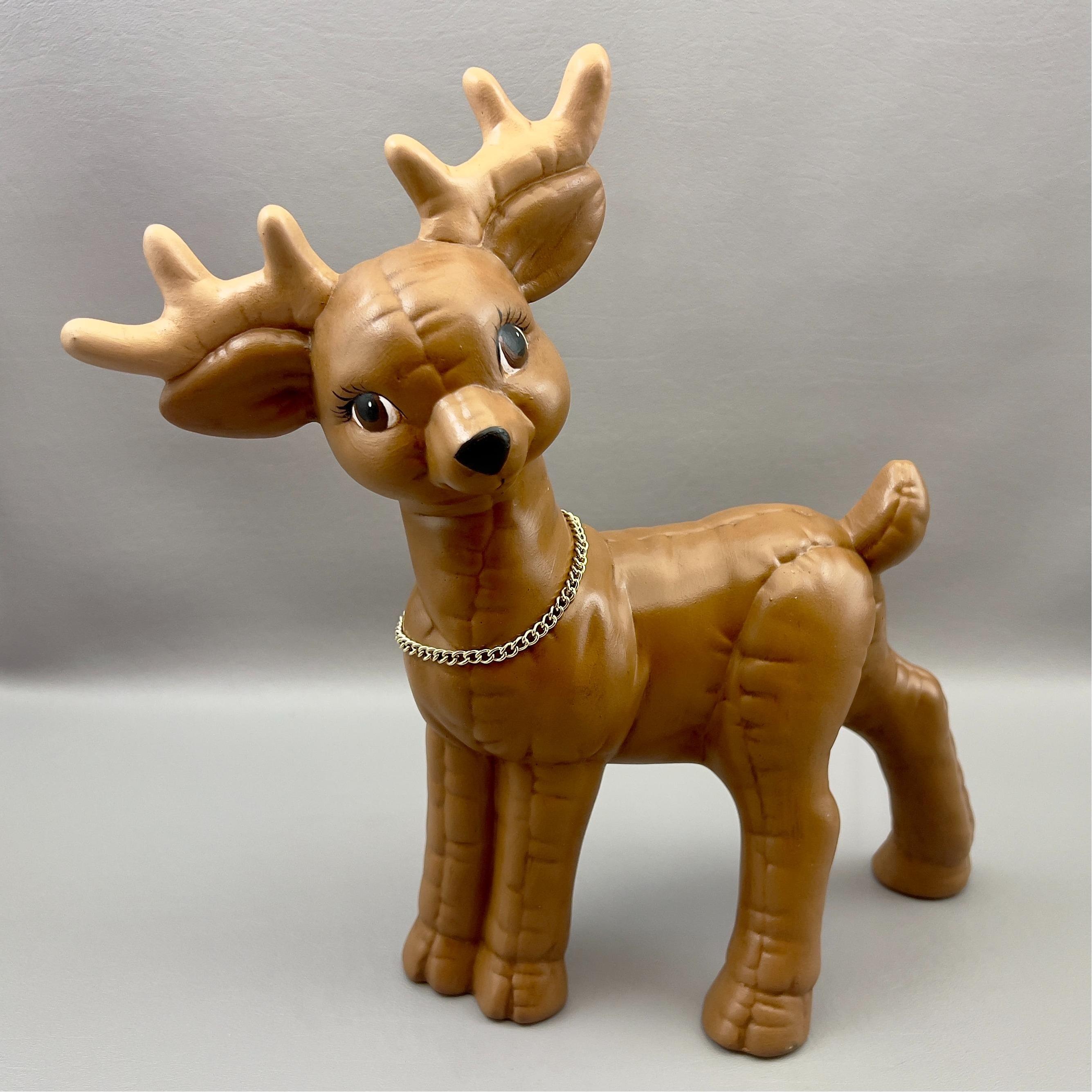 015A Large Christmas 11" Reindeer Ceramic Kimple Mold