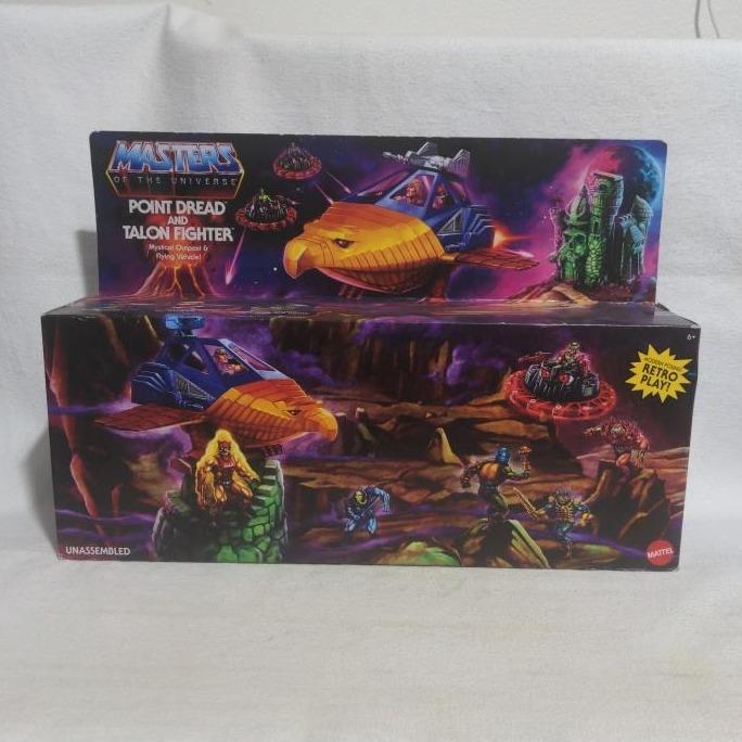 MOTU Point Dread & Talon Fighter Mystical Outpost & Flying Vehicle