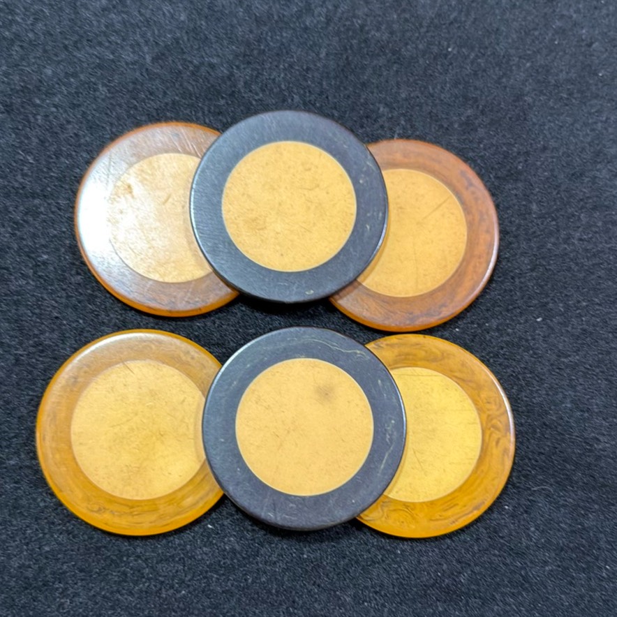 Choice Of 2 Bakelite Poker Chips