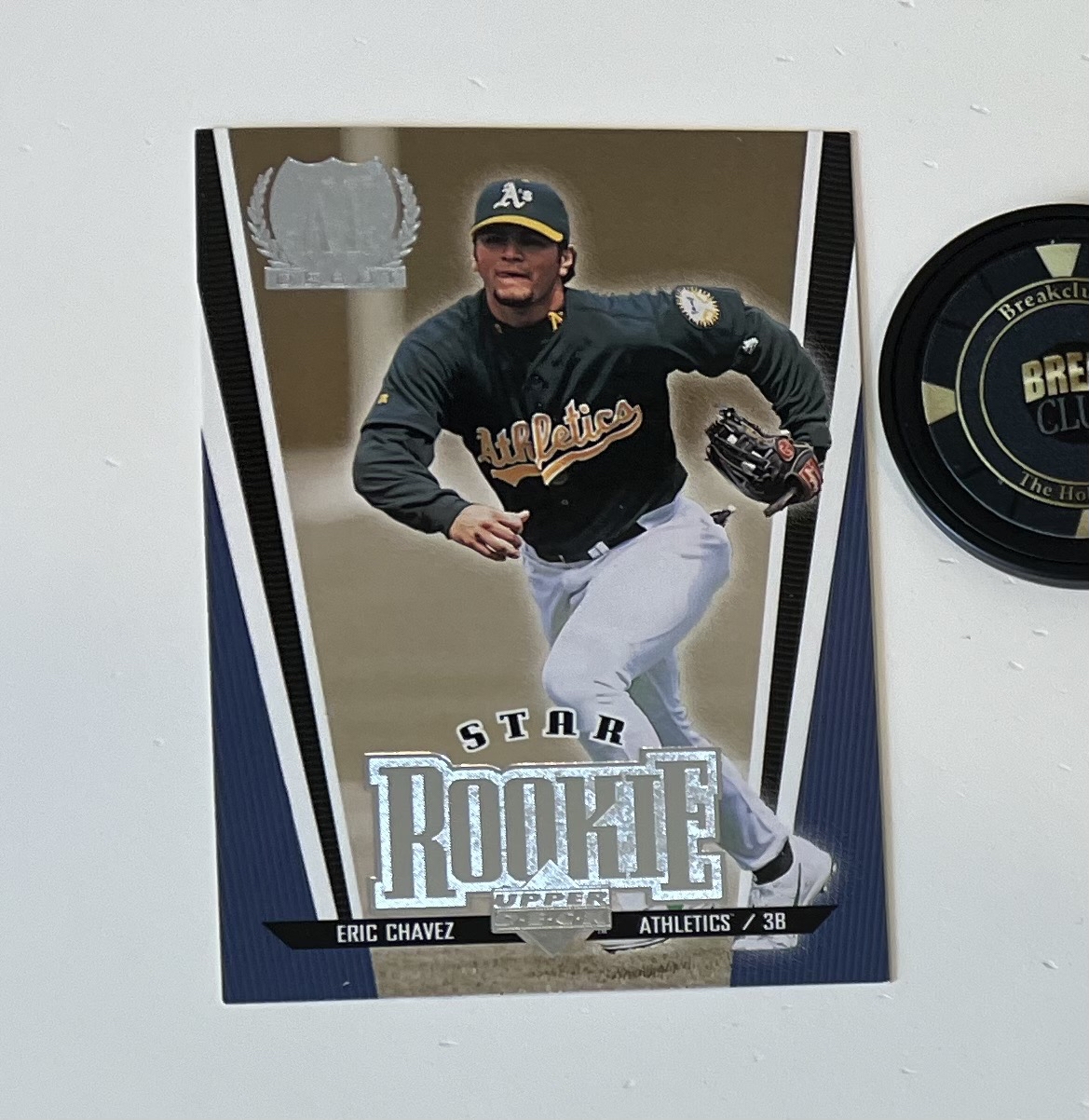 Eric Chavez Star Rookie Oakland Athletics