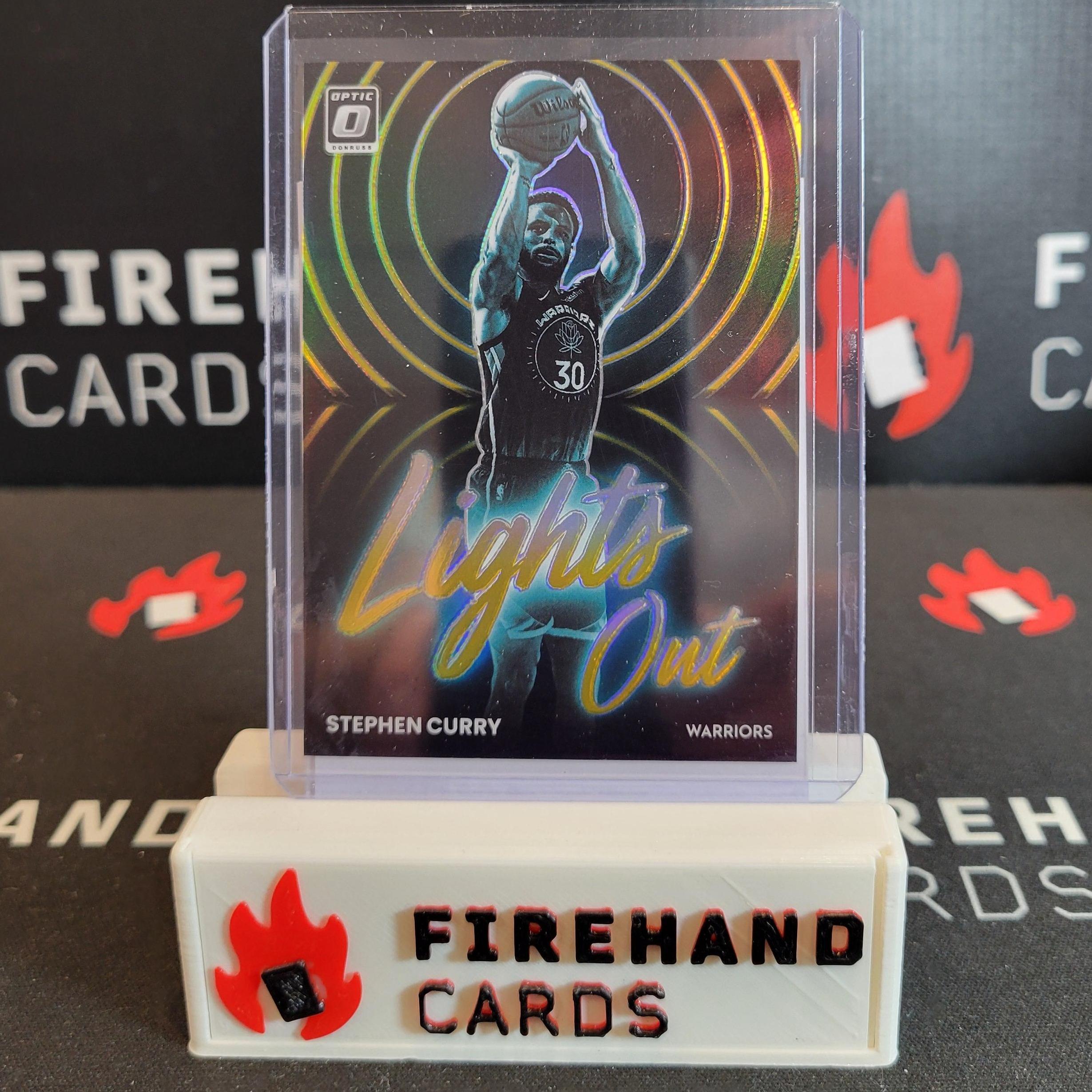 Stephen Curry - Golden State Warriors - 2022/23 Donruss Optic Lights ...