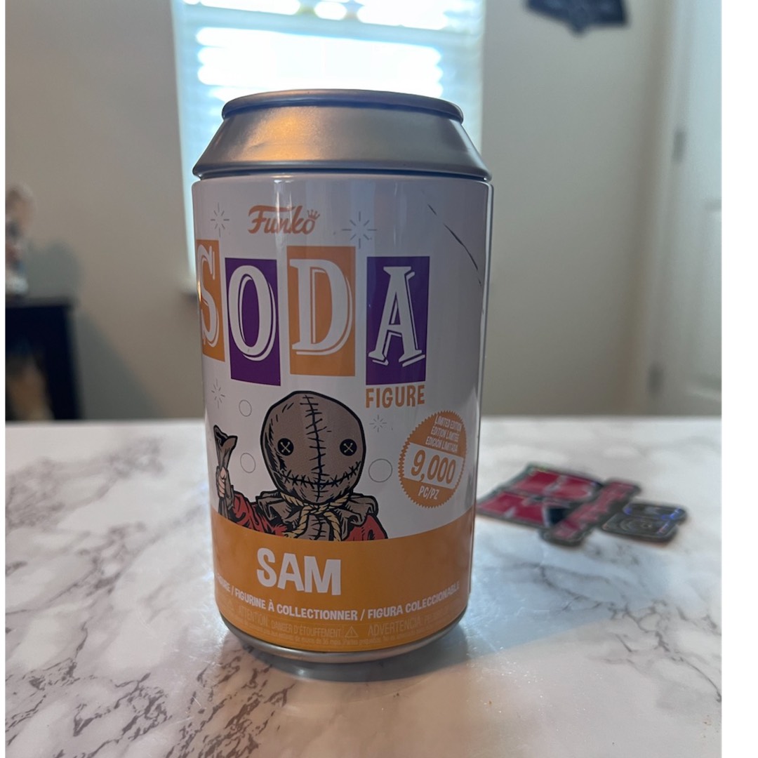 Funko Soda Common Opened Sam (scratch on can)