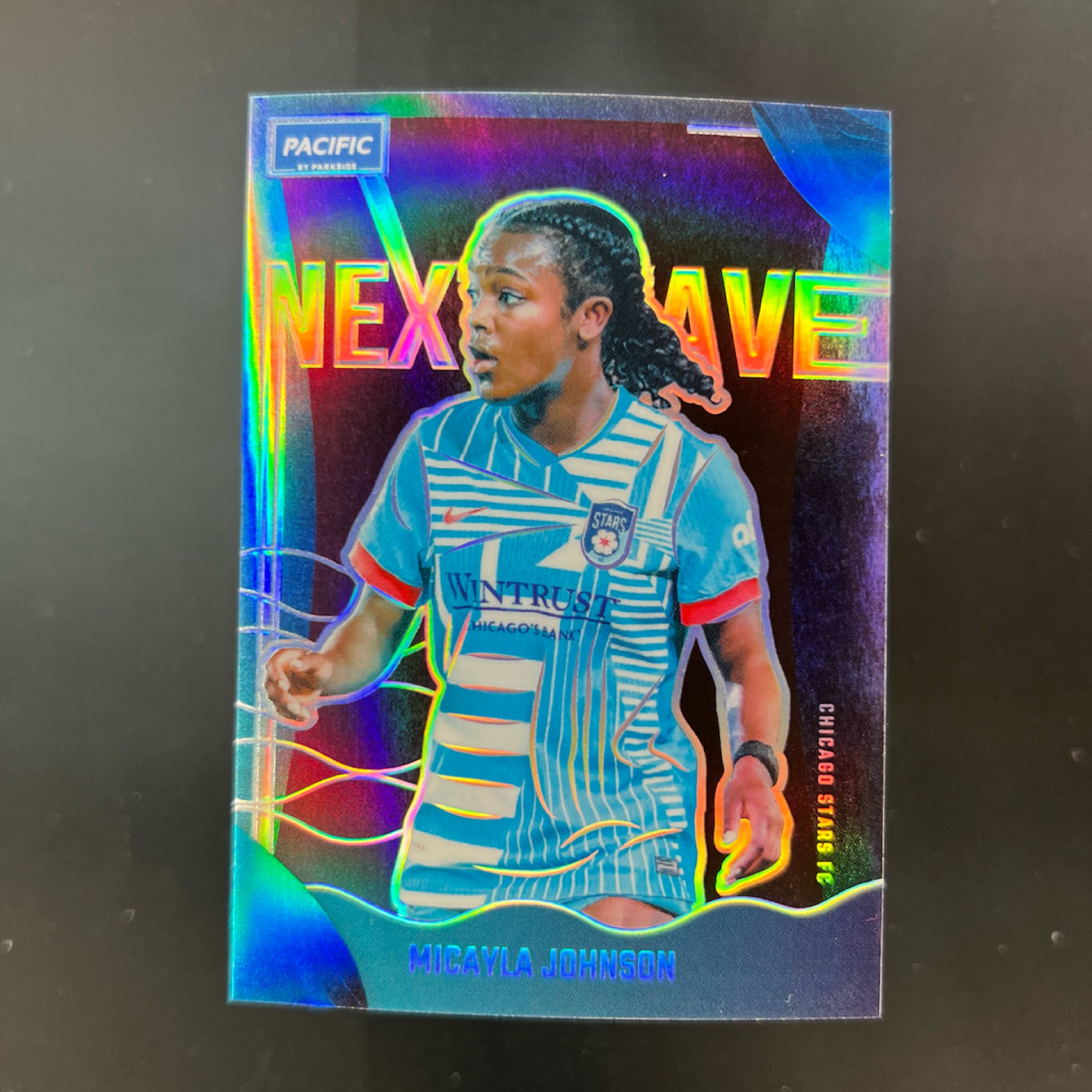 Micayla Johnson 2025 Parkside NWSL Pacific Next Wave Soccer Card
