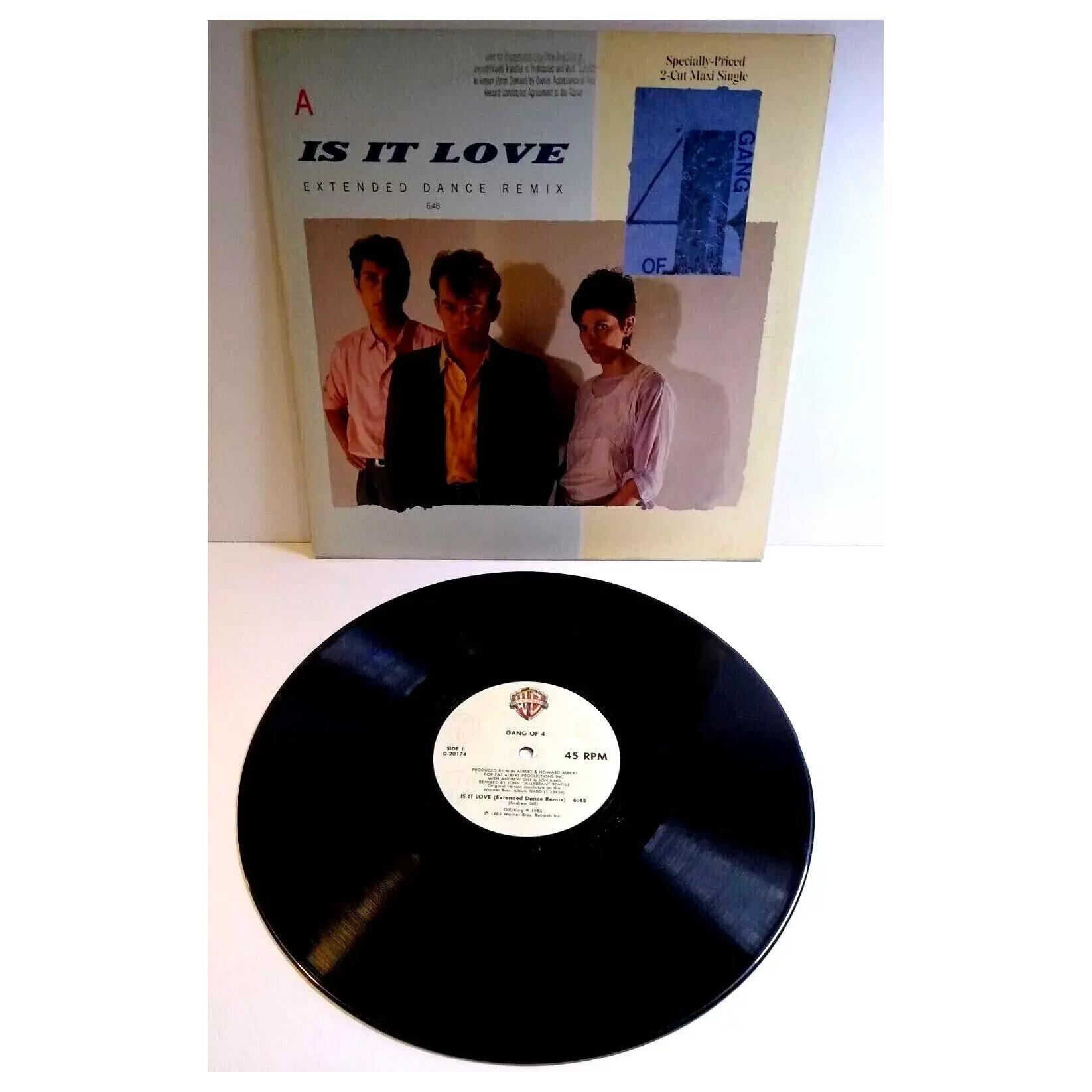 Gang Of 4 Is It Love 12" Vinyl LP Record Extended Dance Post-Punk New Wave 1983