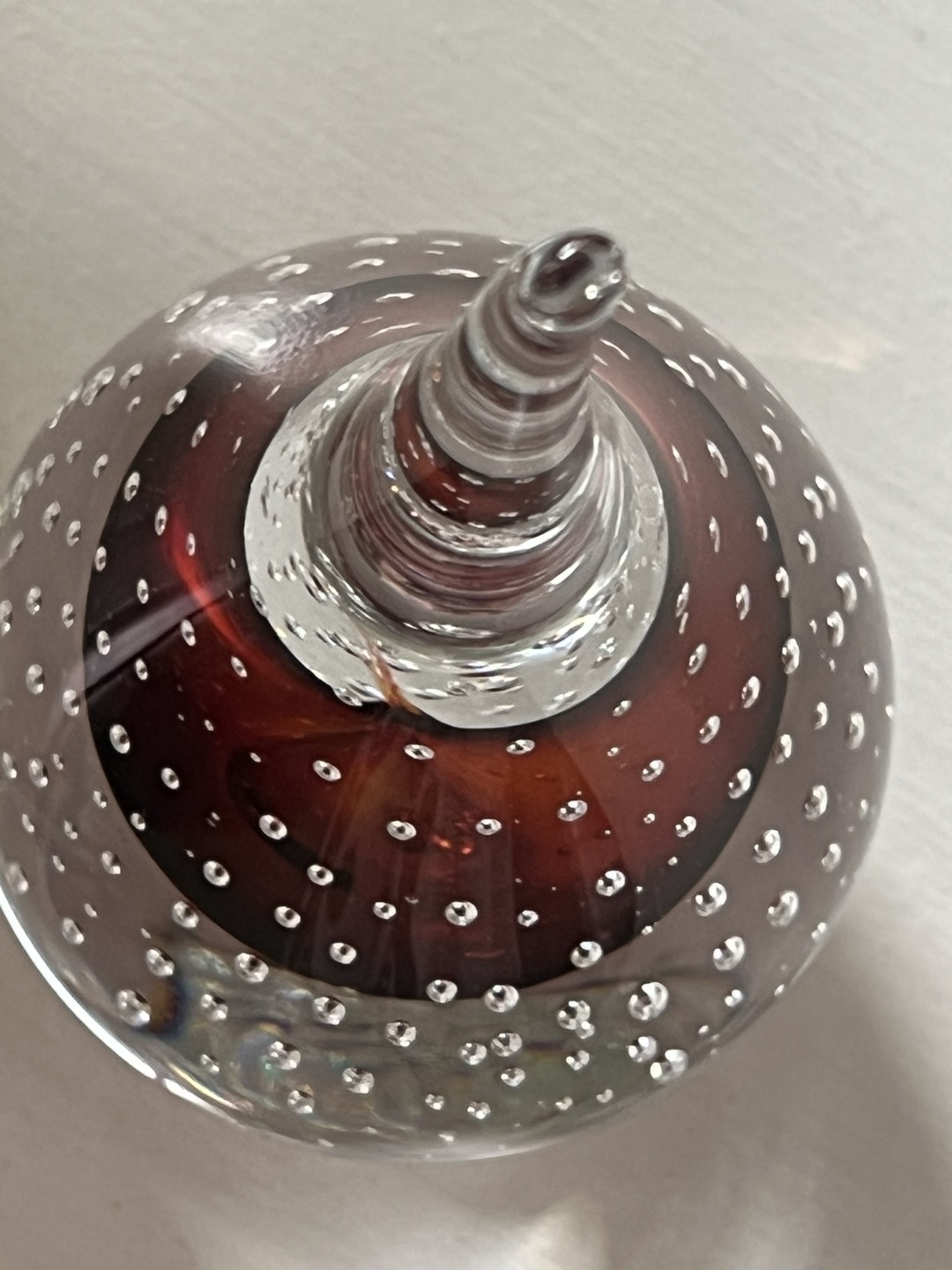 Amazing Control, Bubble Paperweight Made In Poland.