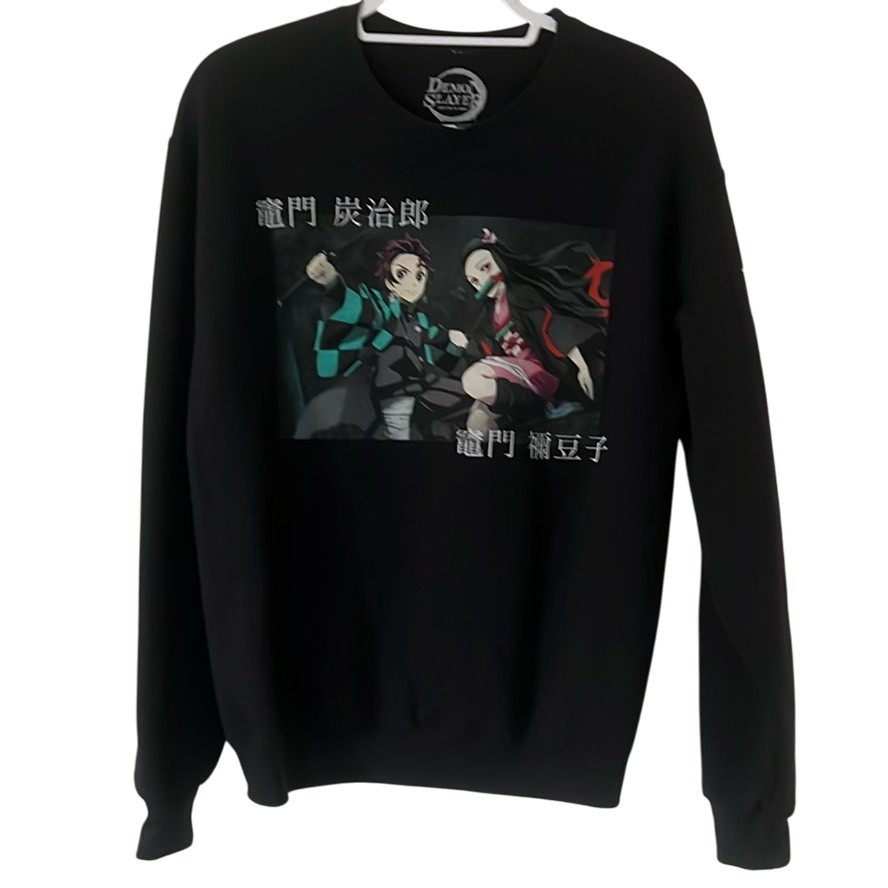 Demon Slayer Sweater Kids M