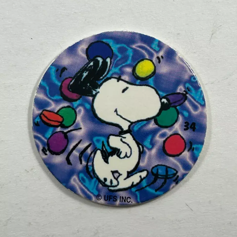 Peanuts Character POG #34 Snoopy the Dog American Comic Strip - 241