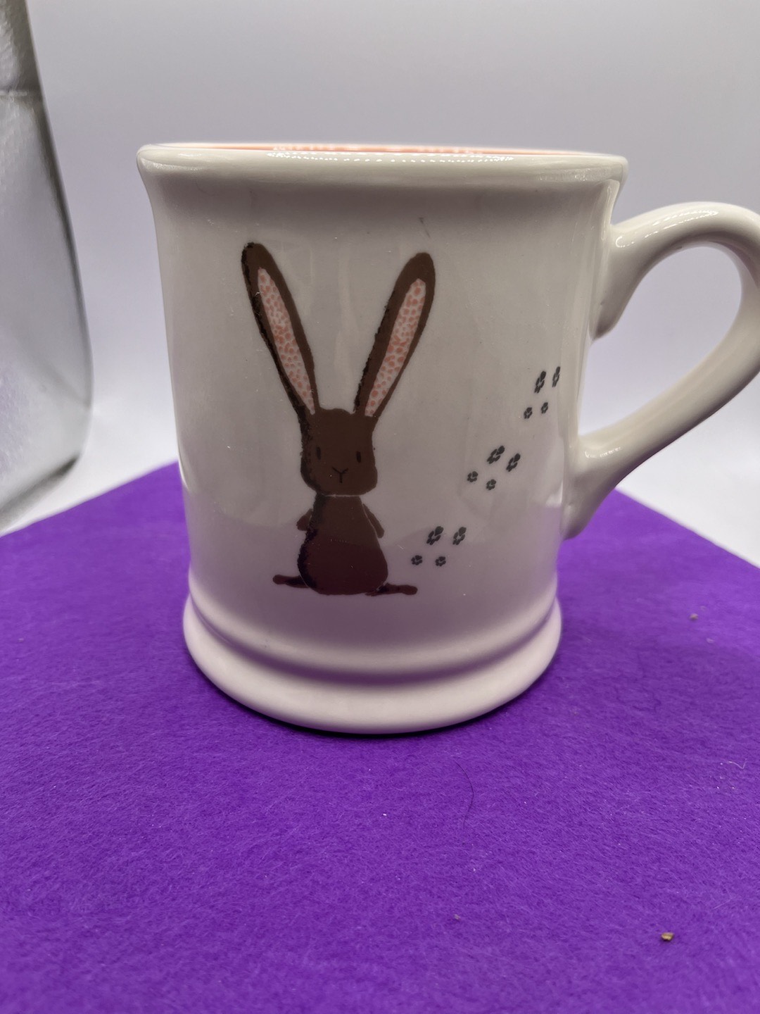 Magenta For Rae Dunn Long Eared Rabbit Mug