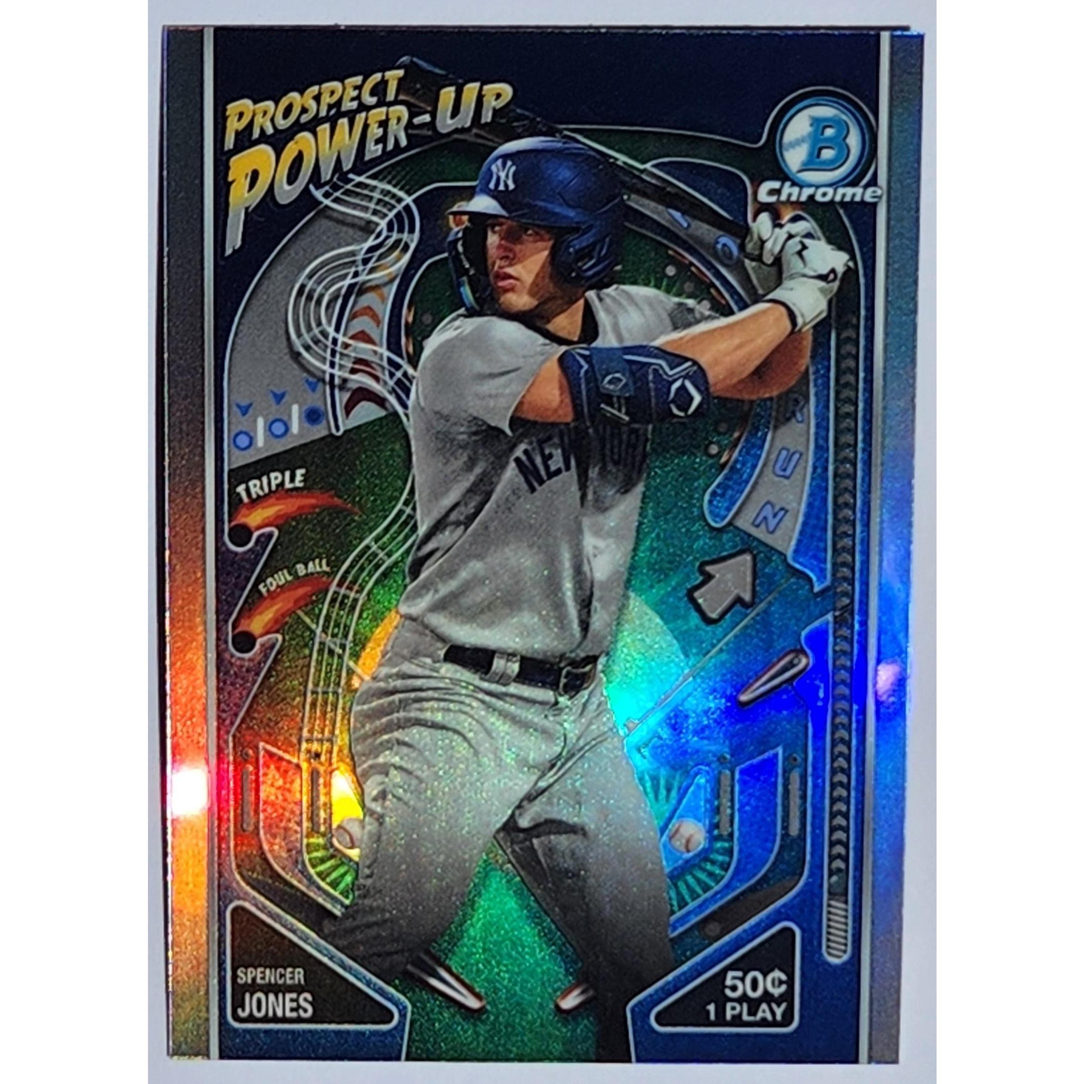 Spencer Jones 2024 Bowman Prospect Power Up insert PP-9