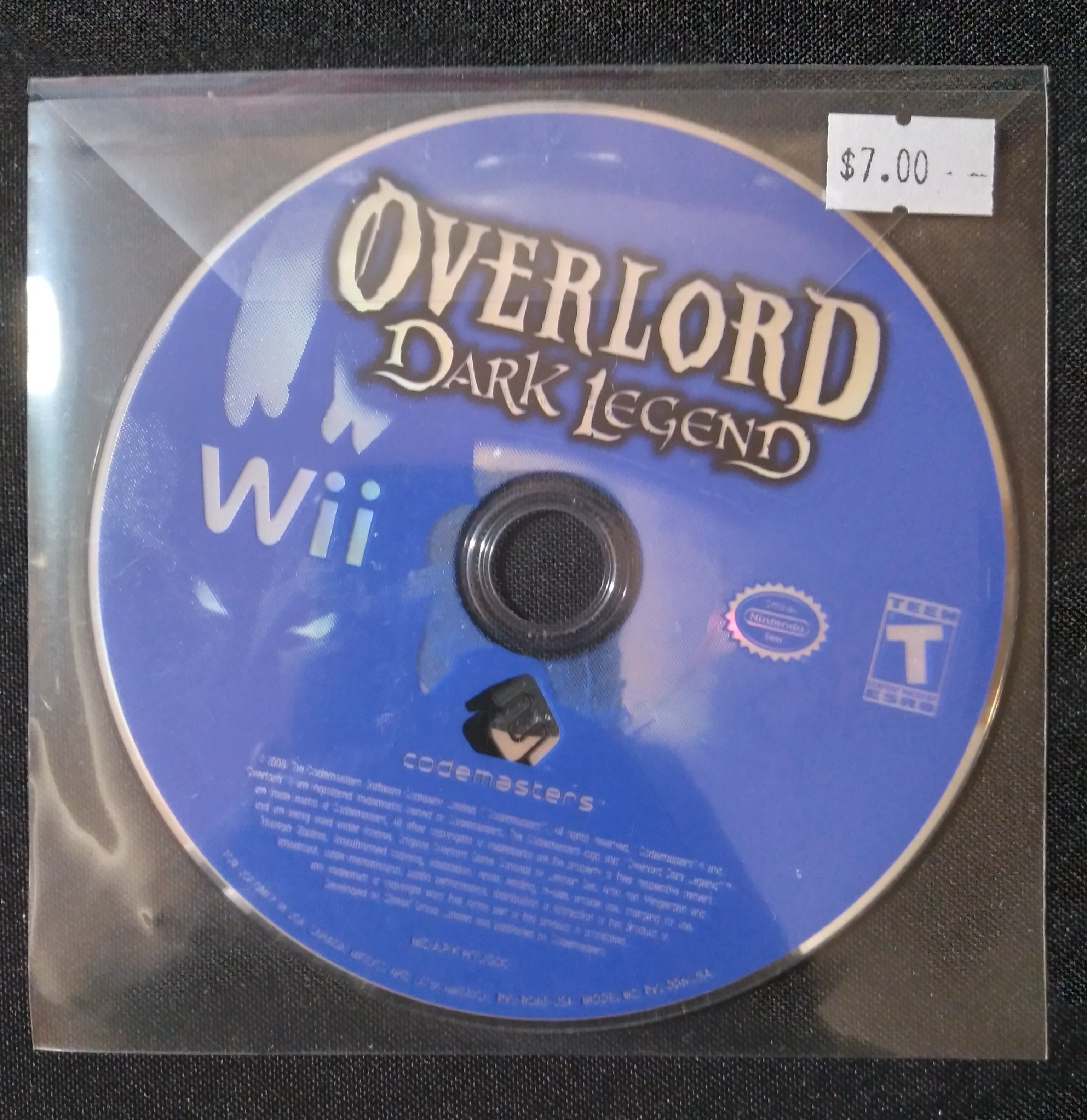 Overlord Dark Legend (Wii)
