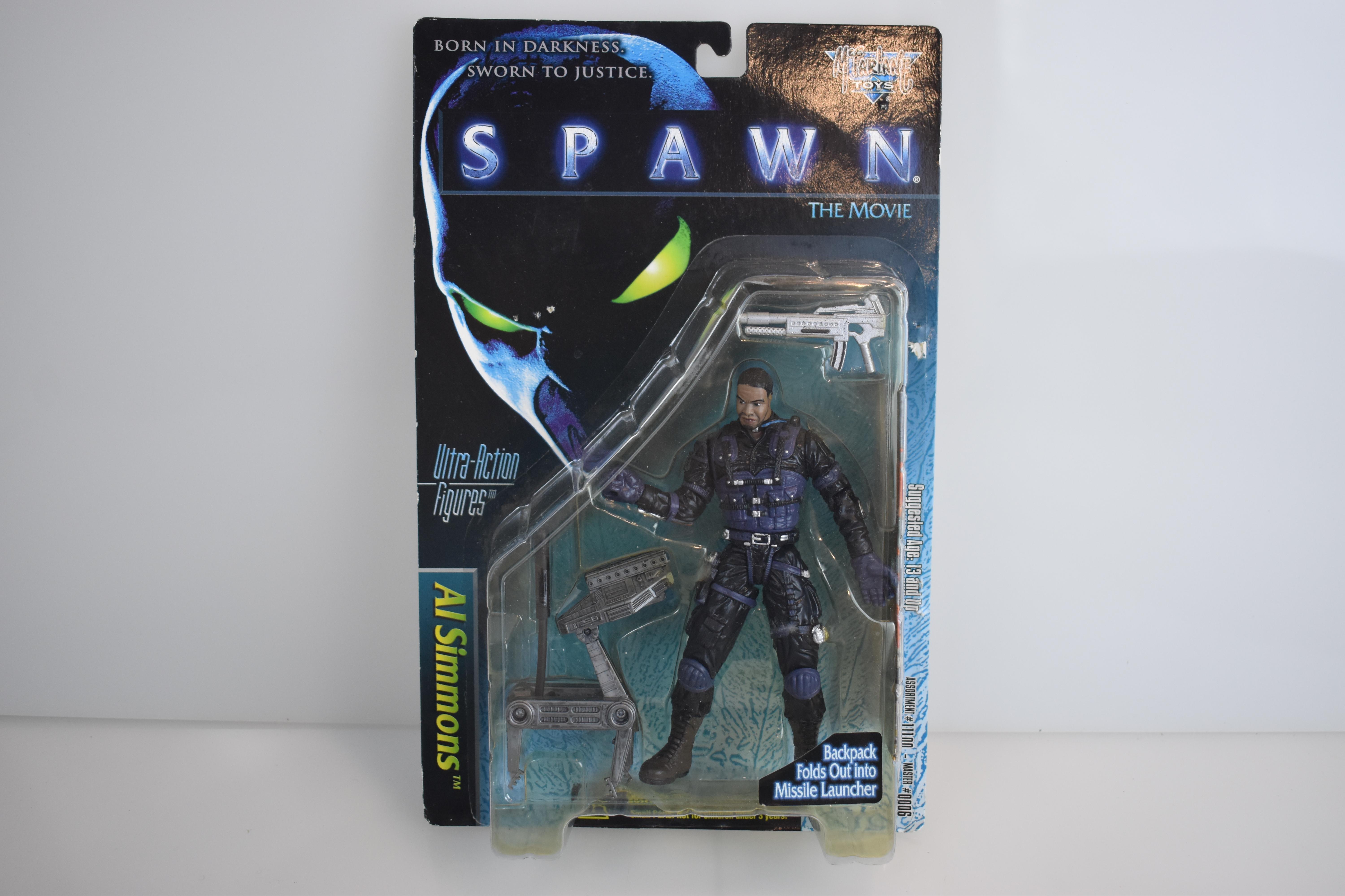 Spawn the Movie Al Simmons 6" Action Figure McFarlane Toys 1997 New in ...