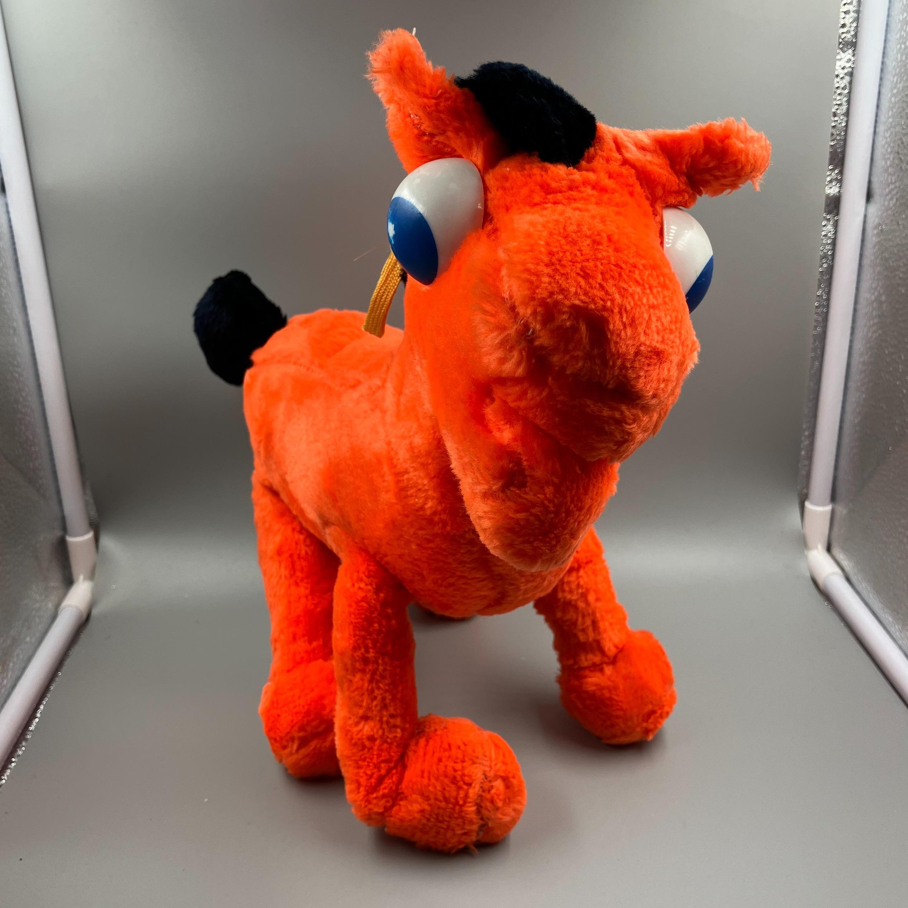 1988 Ace Novelty POKEY Horse Stuffed Plush Animal Gumby and Friends 14"