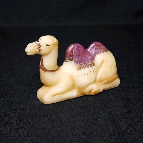 Fenton Nativity Figurine Wise Mens Camel First Edition Signed Glass ...