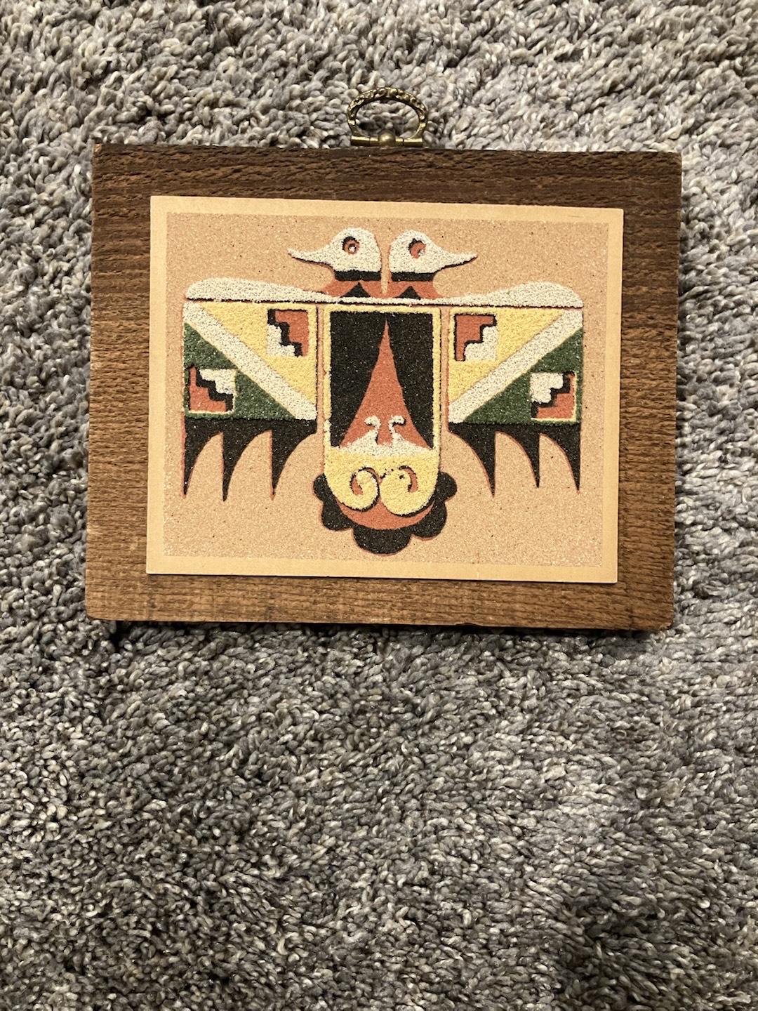 Wooden Thunderbird art