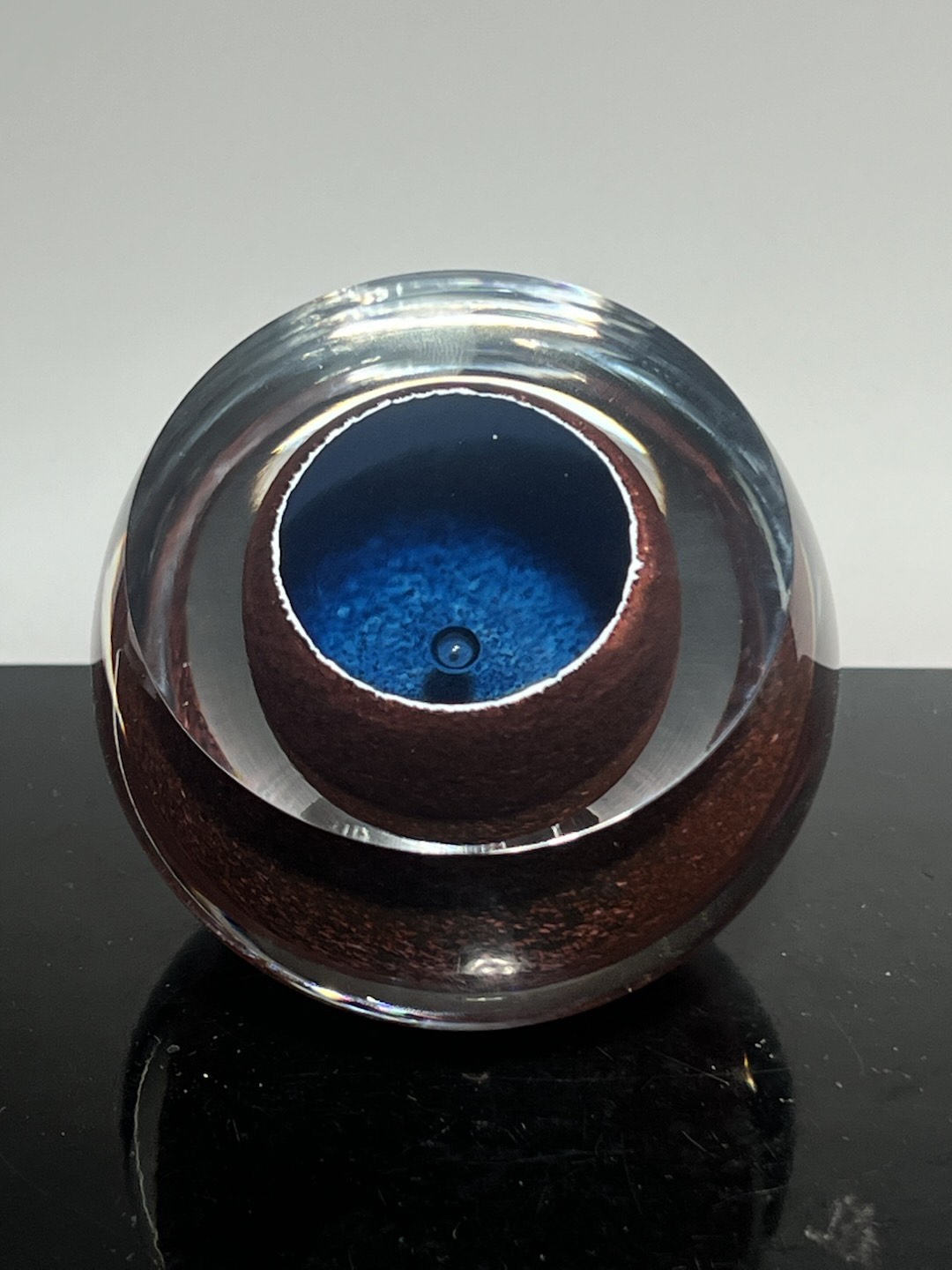 #01 - Tom Philabaum Meteor series Paperweight