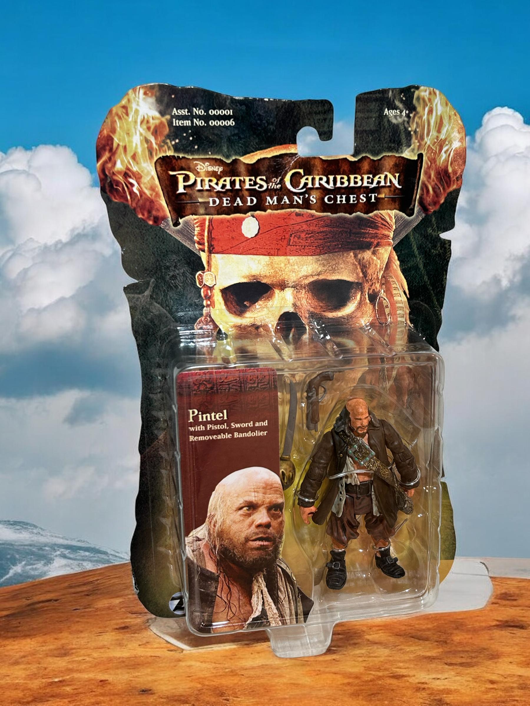 Pirates of the Caribbean Dead Man's Chest Pintel W/Pistol Sword Figure ...